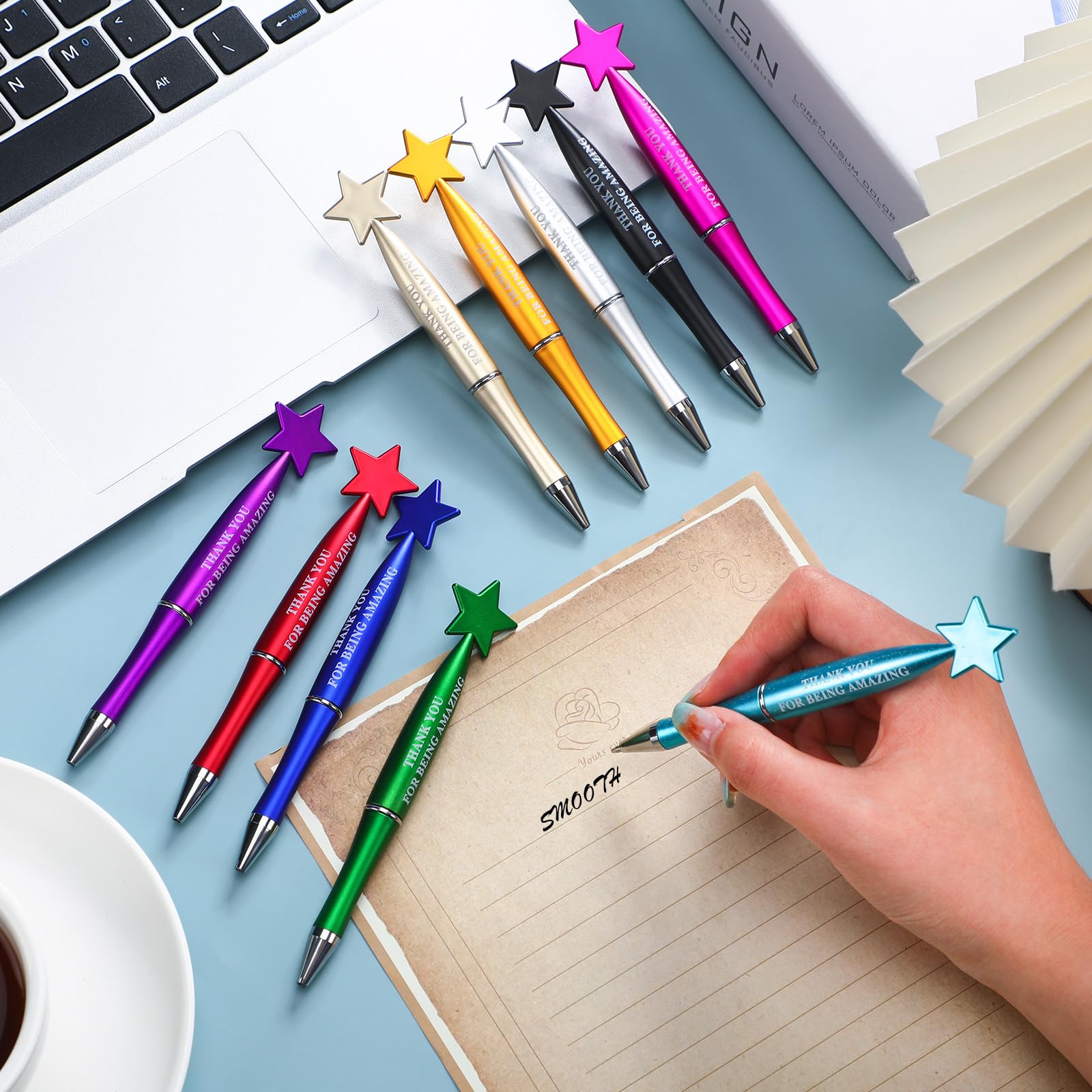 Snapklik.com : Sayglossy 100 Pcs Inspirational Ballpoint Pen Bulk Thank ...