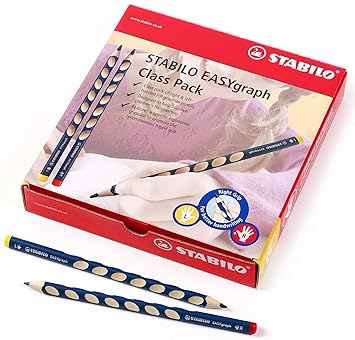 STABILO EASYgraph - Ergonomic Graphite Pencil - 8 x Left-Handed and 40 ...