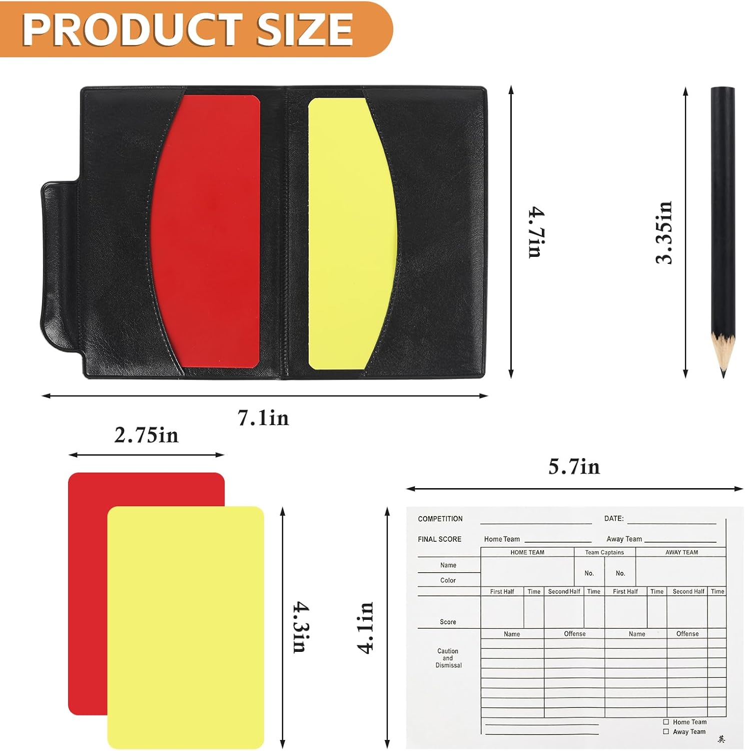 Soccer Referee Card Set, Red and Yellow Warning Nepal | Ubuy