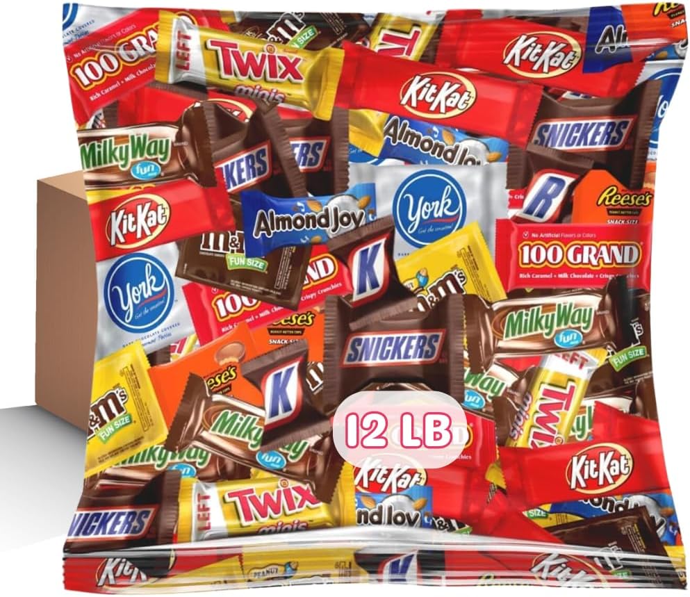 Amazon.com: Assorted Chocolate Variety Pack - Individually Wrapped ...