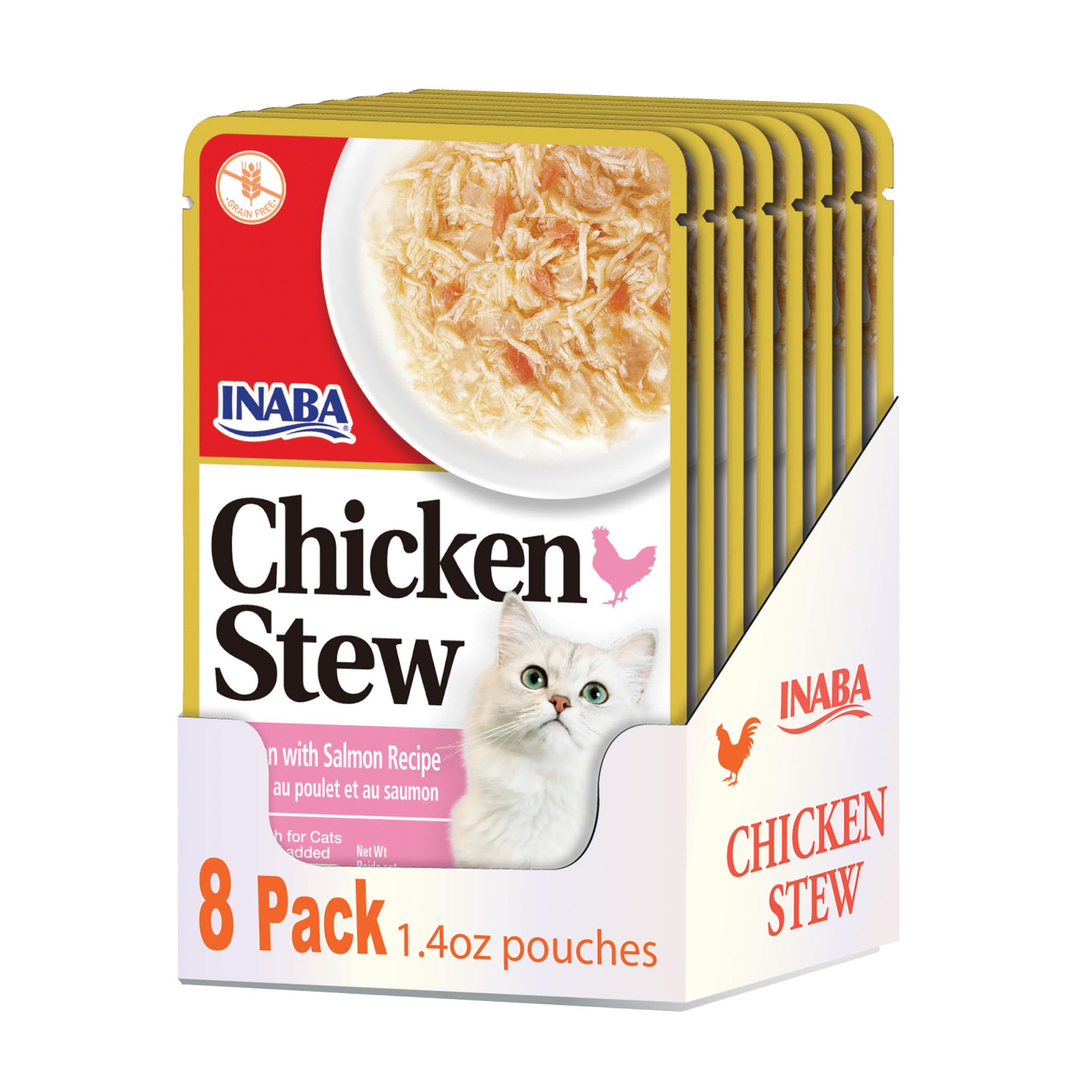 Inaba Chicken Stew Side Dish/Complement/Dry Cat Food Topper/Treat for ...