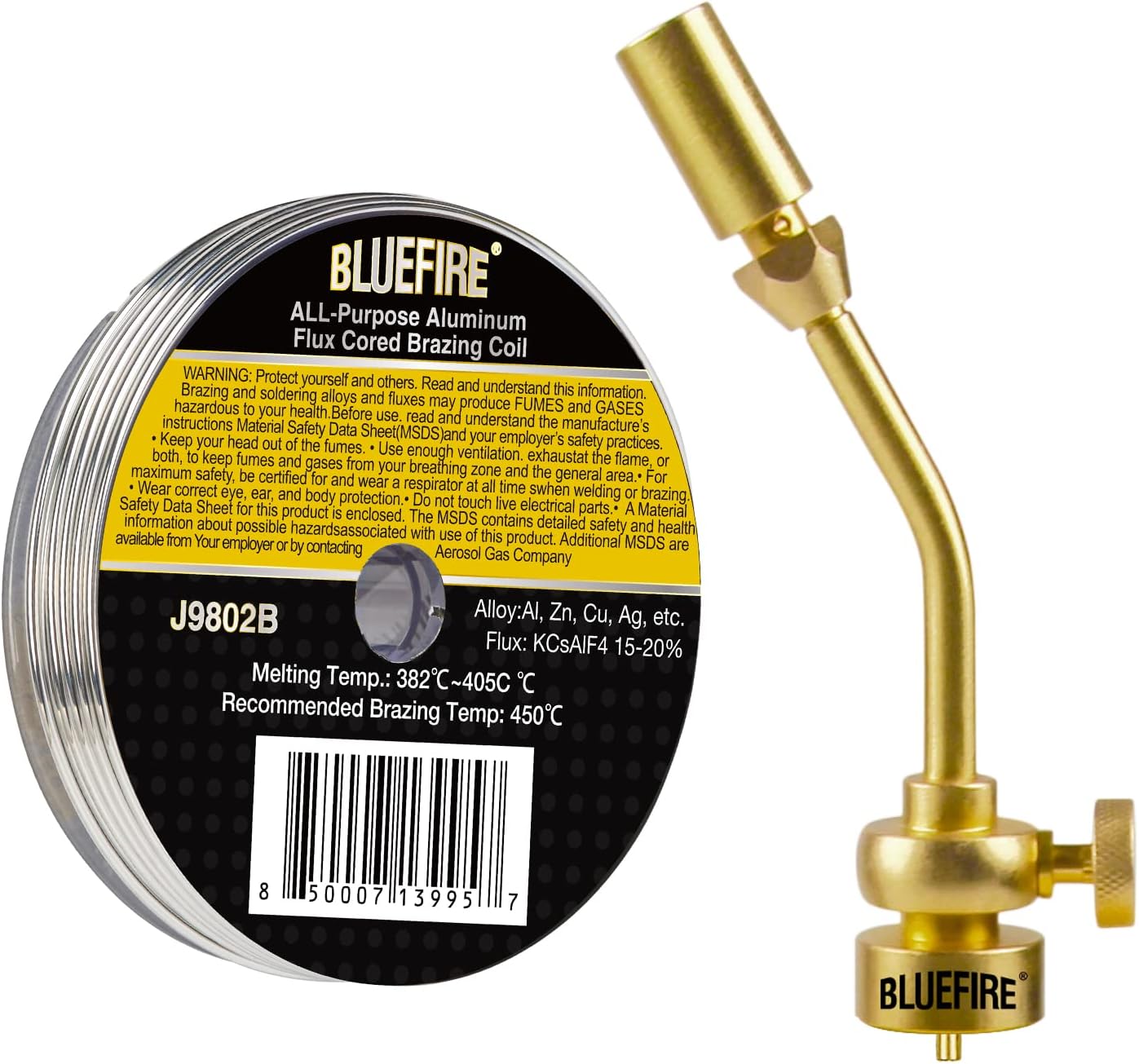 Amazon.com: BLUEFIRE BTM-7010 Solid Brass Jumbo Pencil Flame Gas ...