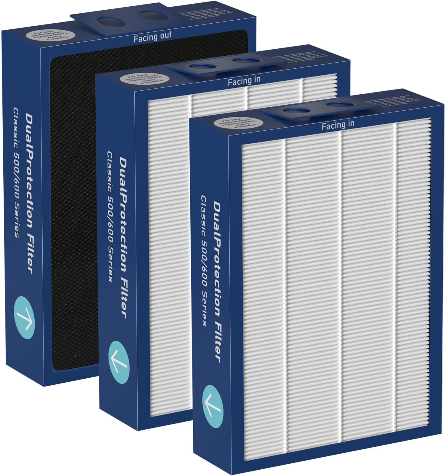 Amazon.com: Classic 500/600 Series Dual Protection Replacement Filter ...