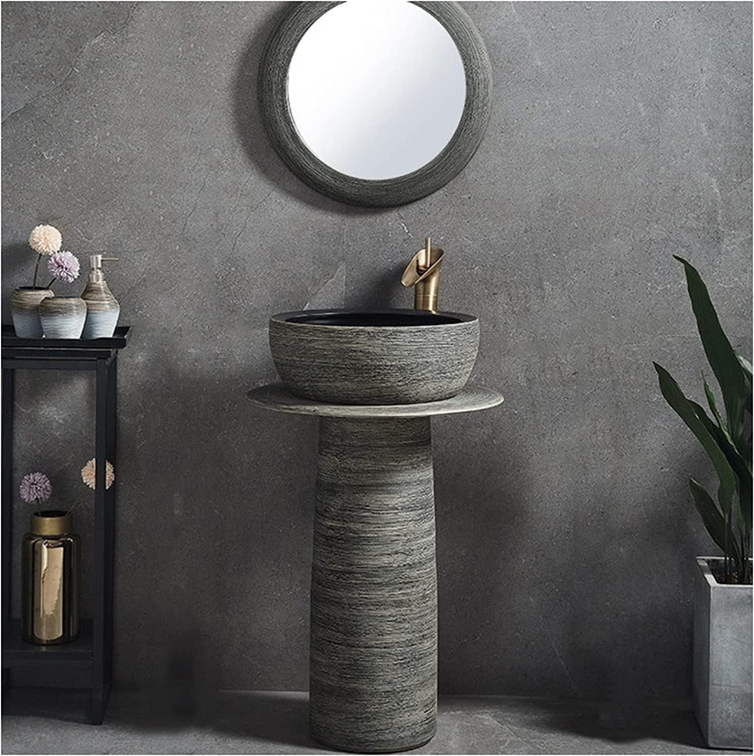 Luxurious Pedestal Sink One Piece Pedestal Sink Pedestal Sink Modern ...