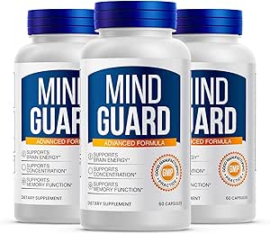 Amazon.com: (3 Pack) Mind Guard Capsules, Official Mind Guard Brain ...