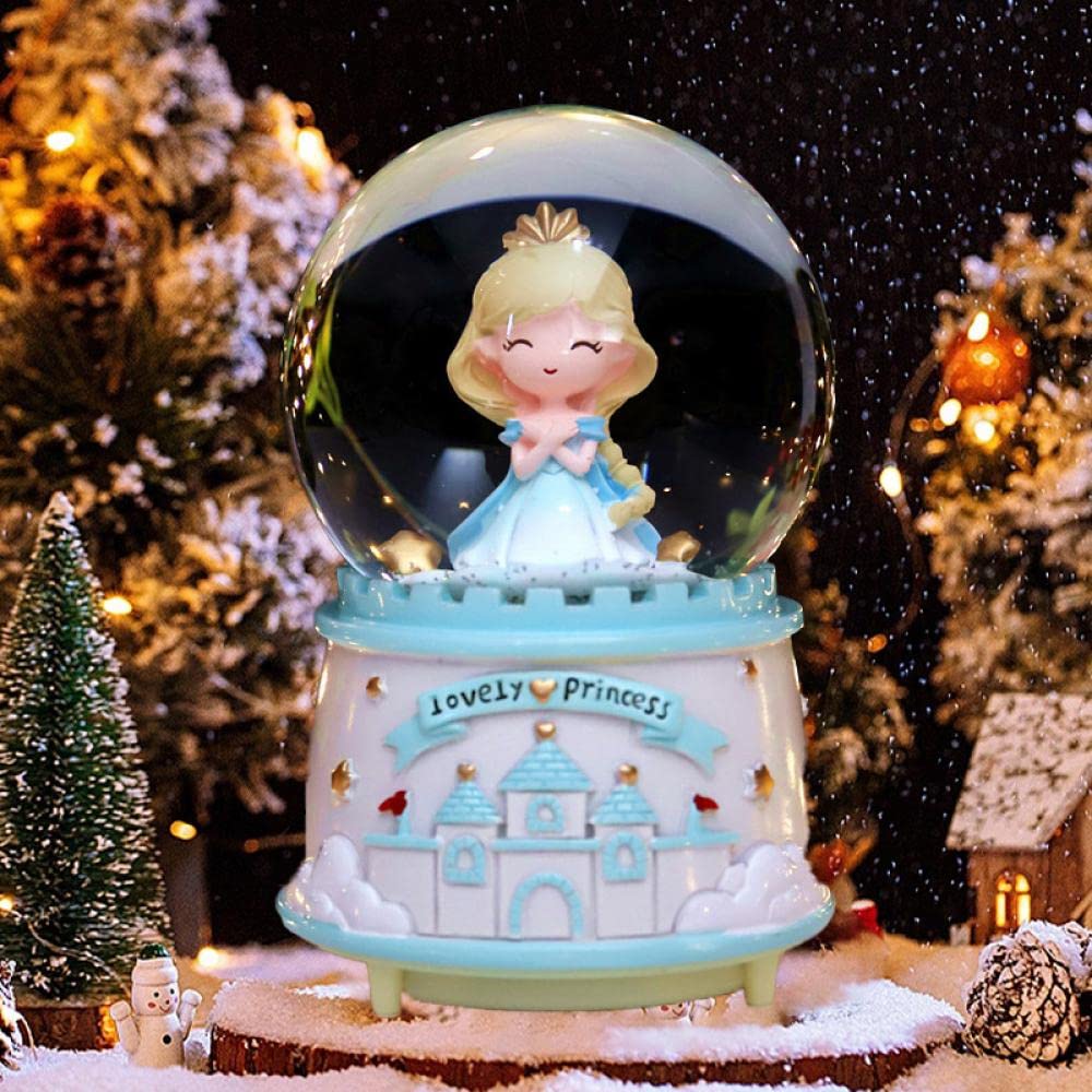 Disney Princess Castle Snow Globe