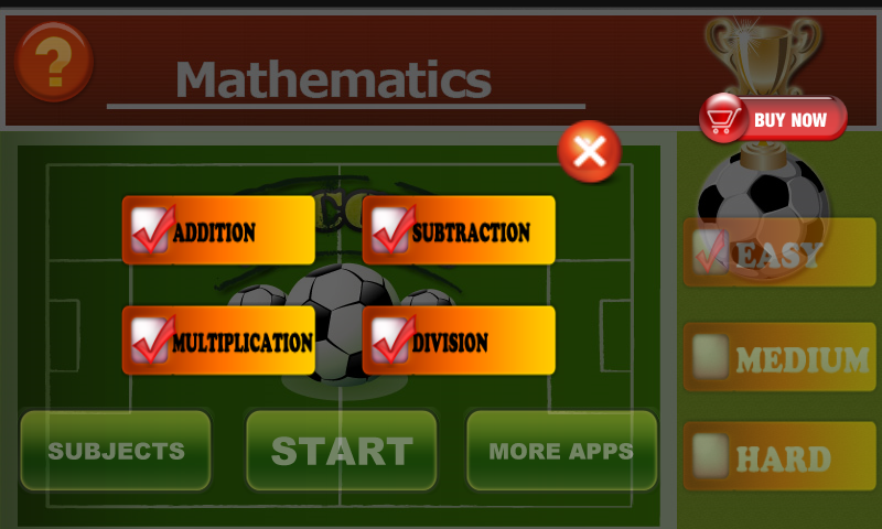 Soccer Math Game Lite - App on Amazon Appstore