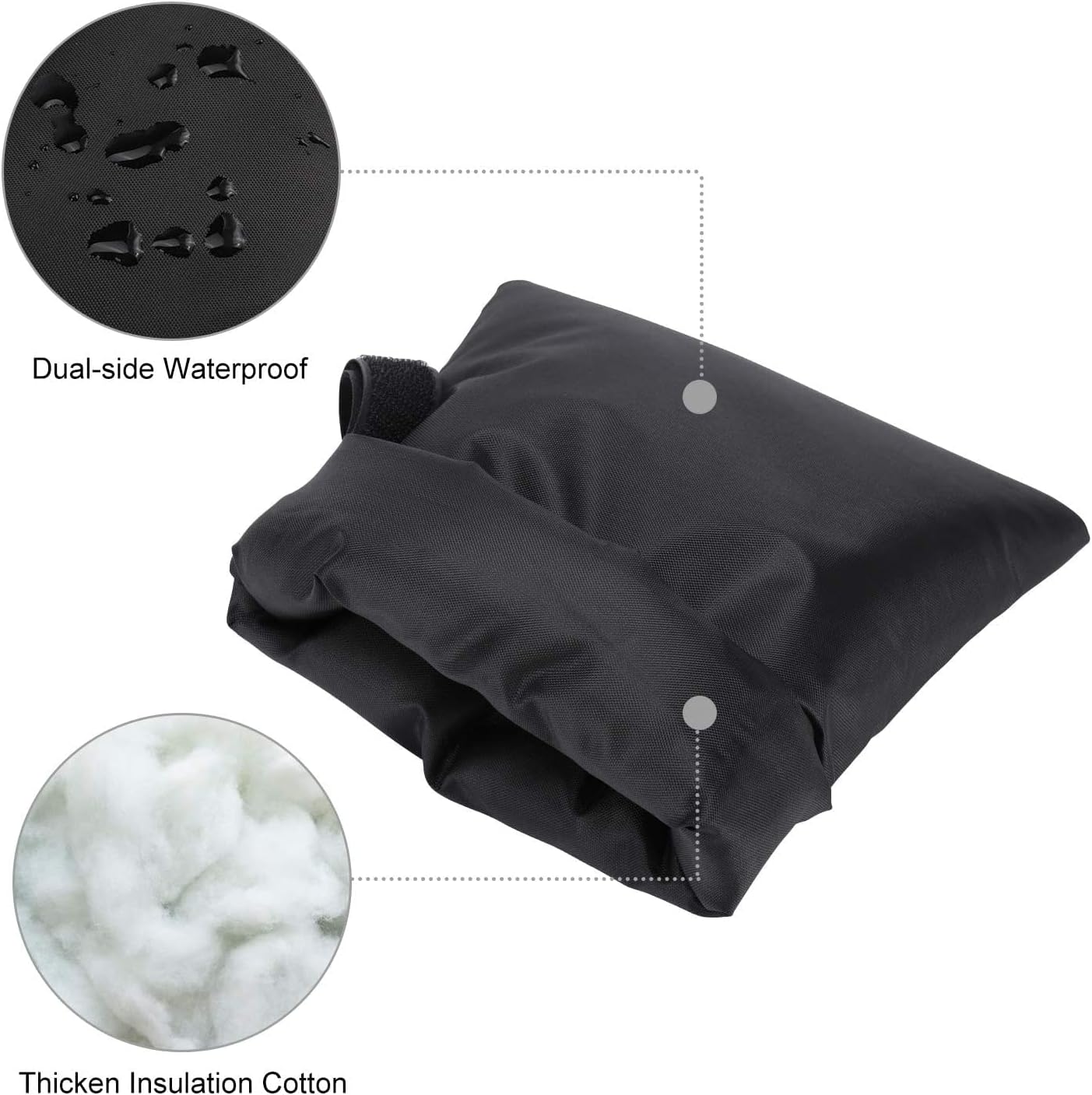 Outside Tap Covers for Winter, 4 Pack Outdoor Tap Cover Anti-Freeze Tap ...