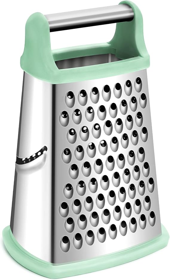 Amazon.com: Rainspire Professional Box Grater, Cheese Grater Box for ...