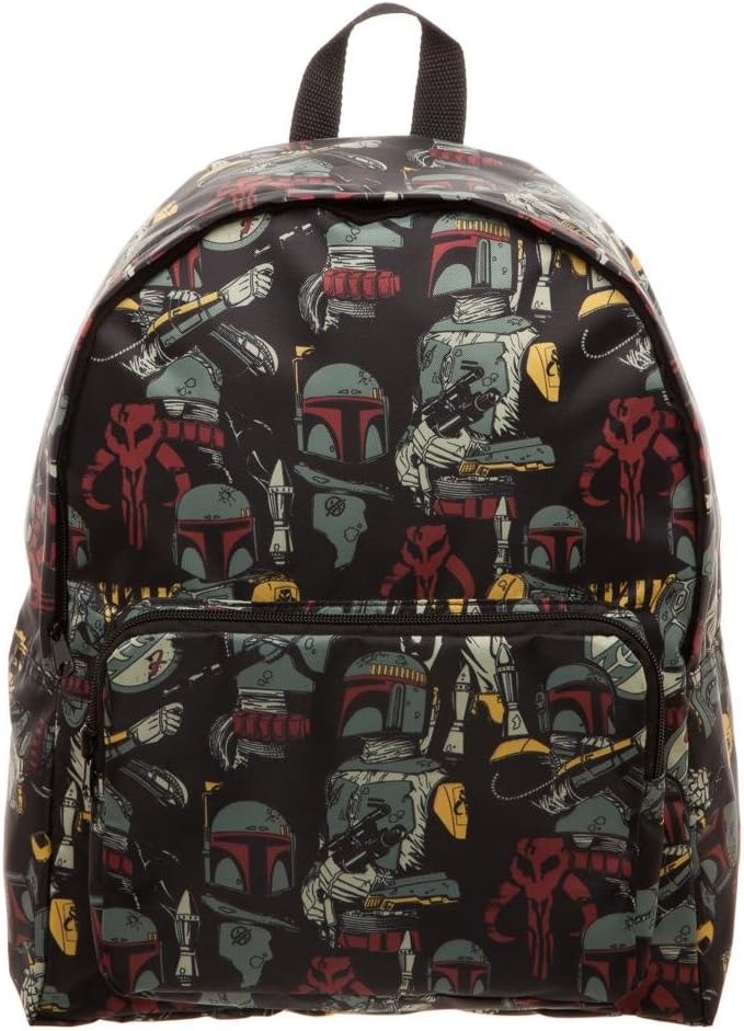 Amazon.com: Star Wars Boba Fett Packable Backpack: Clothing, Shoes ...