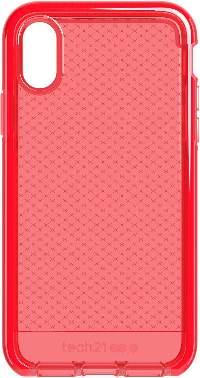 Tech 21 Evo Check for iPhone XS - Rouge,T21-6572 : Amazon.co.uk ...