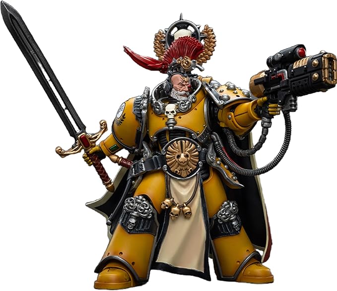 Amazon.com: JOYTOY 1/18 Action Figure Warhammer 40,000 Imperial Fists ...