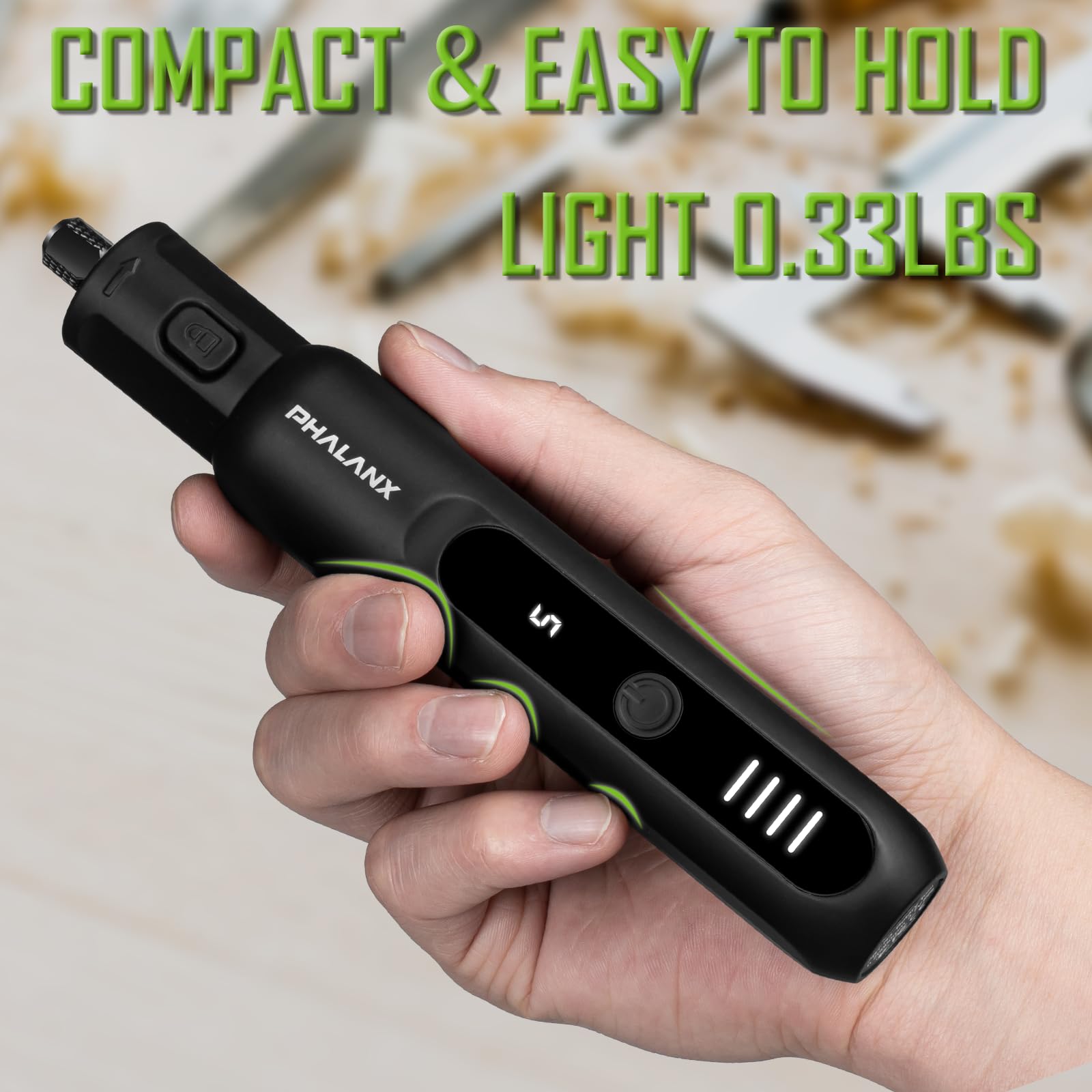 Snapklik.com : PHALANX 3.7V Mini Cordless Rotary Tool Kit, Pen-Type ...