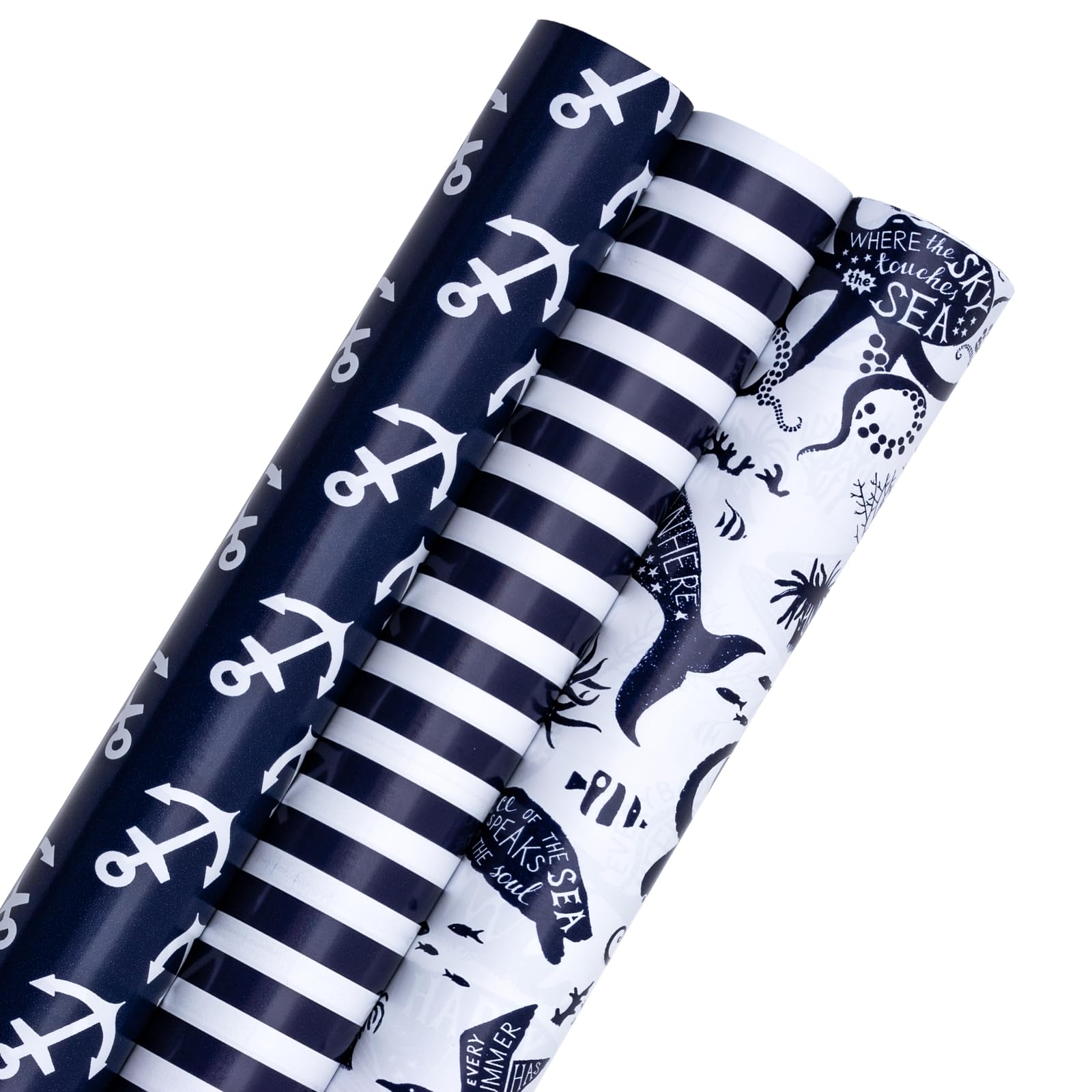 Amazon.com: RUSPEPA Wrapping Paper Rolls - Mini Roll - 17 inches x 10 ...