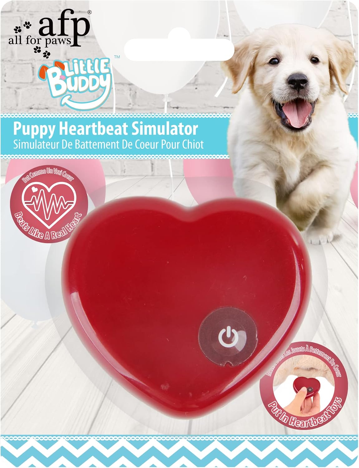 ALL FOR PAWS Little Buddy Heart Beat Sheep, Puppy Toy With Heartbeat ...