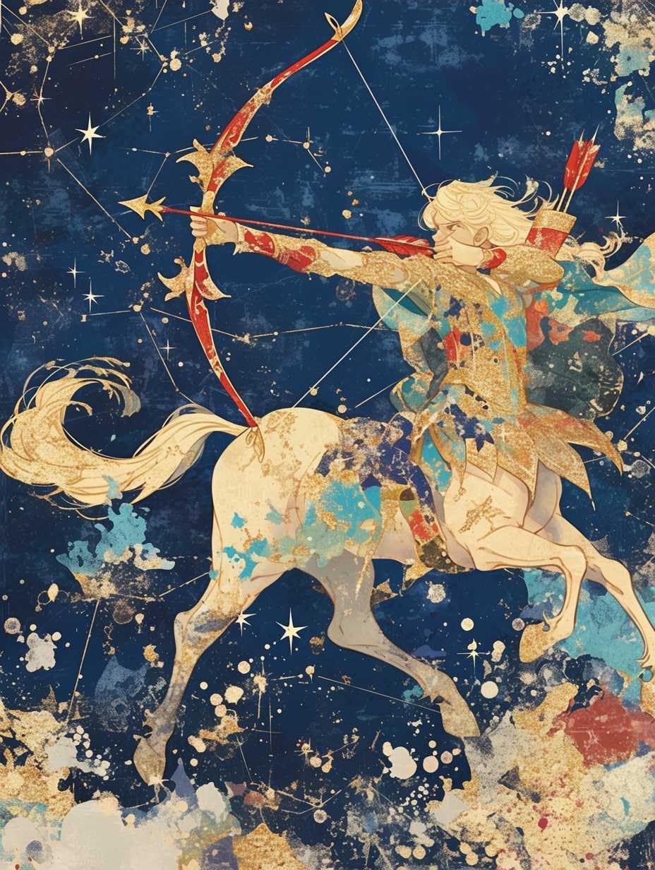 Amazon.com: YOUSHIHA Sagittarius Constellation Diamond Painting Kits ...
