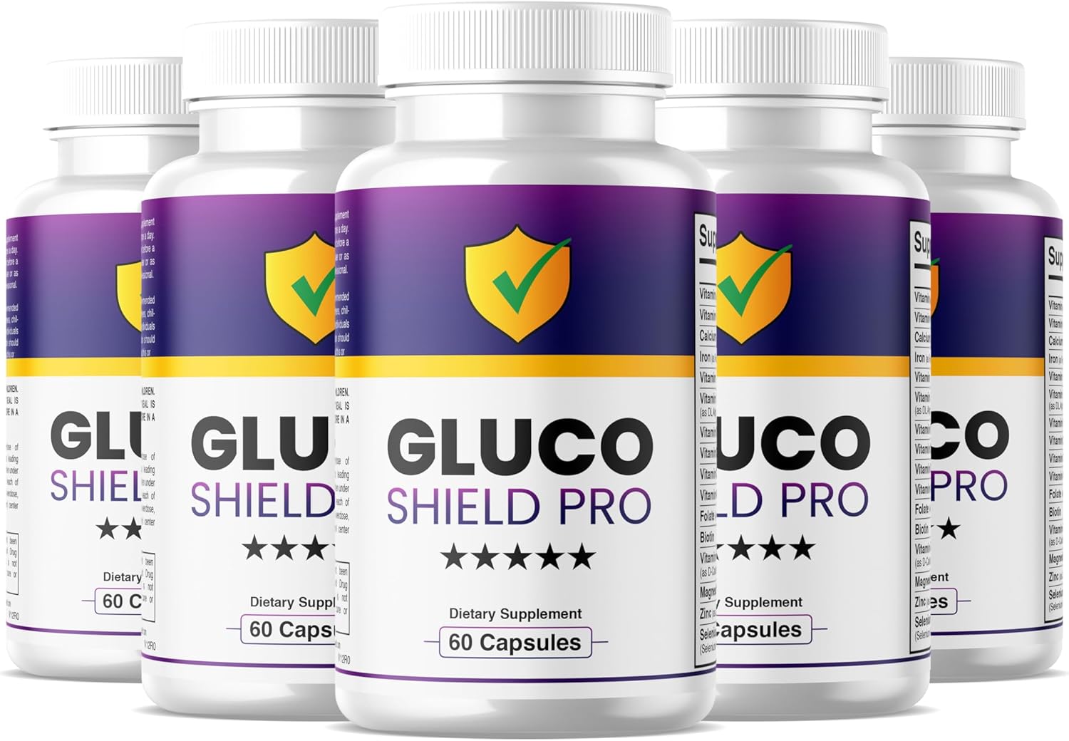 Amazon.com: (5 Pack) Gluco Shield Pro Capsules, Gluco Shield Pro, Gluco ...