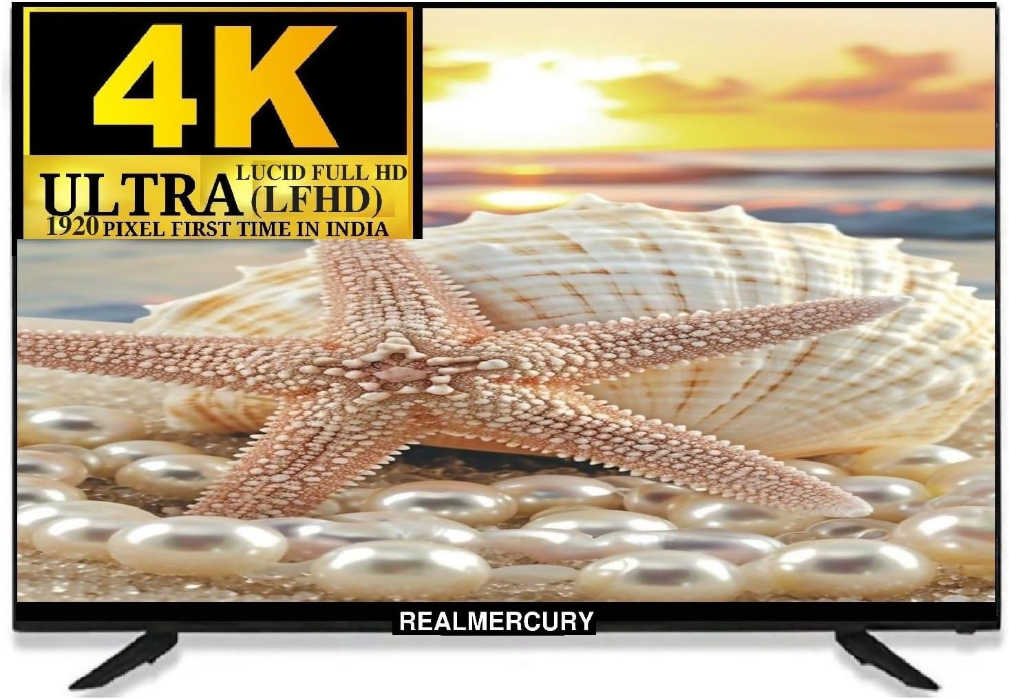 REALMERCURY 32” 32 inch Android tv 4k Ultra hd 80(cm) QLED IU7 Series 2 ...