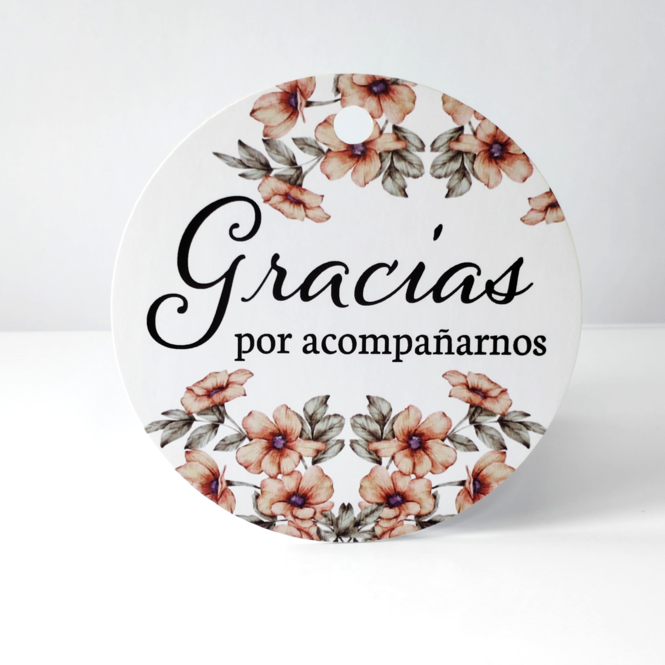 Amazon.com : Handra - GT001-50pcs Gracias Gift Tags, Spanish Wedding ...