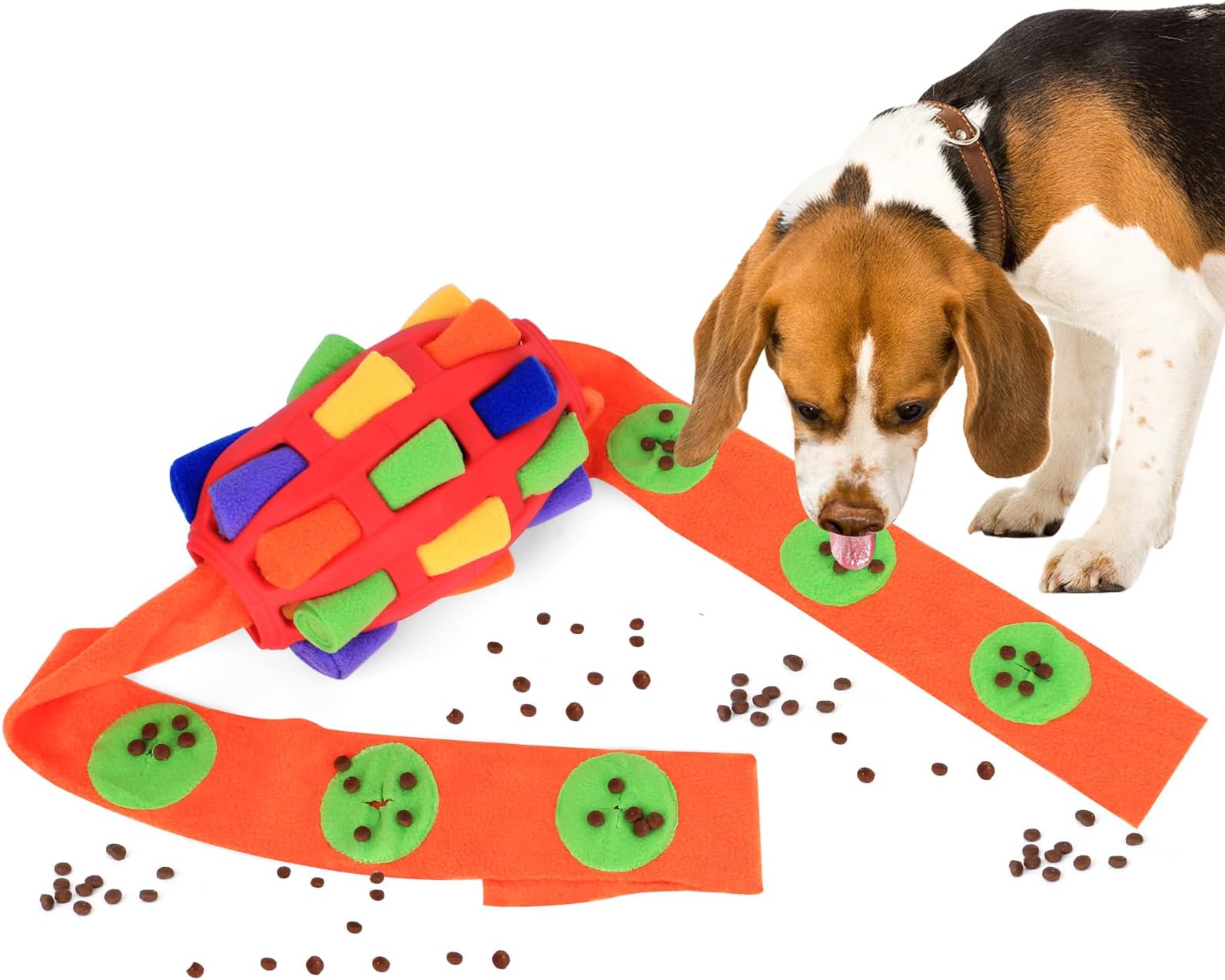 Pet Supplies : TWOPER Interactive Snuffle Ball - Dog & Cat Enrichment ...