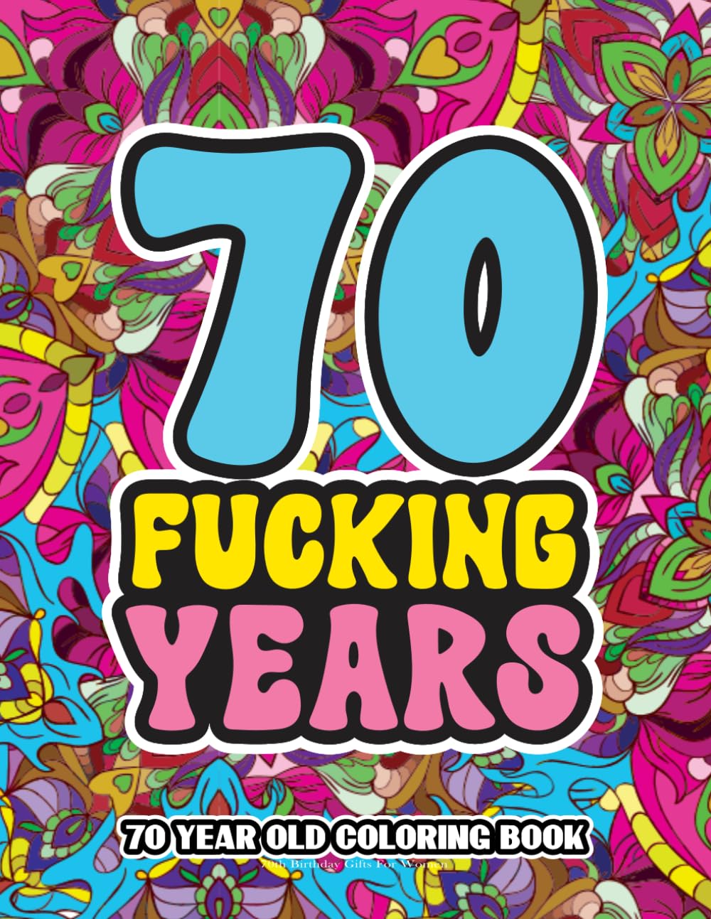 70 Years Birthday Coloring Pages