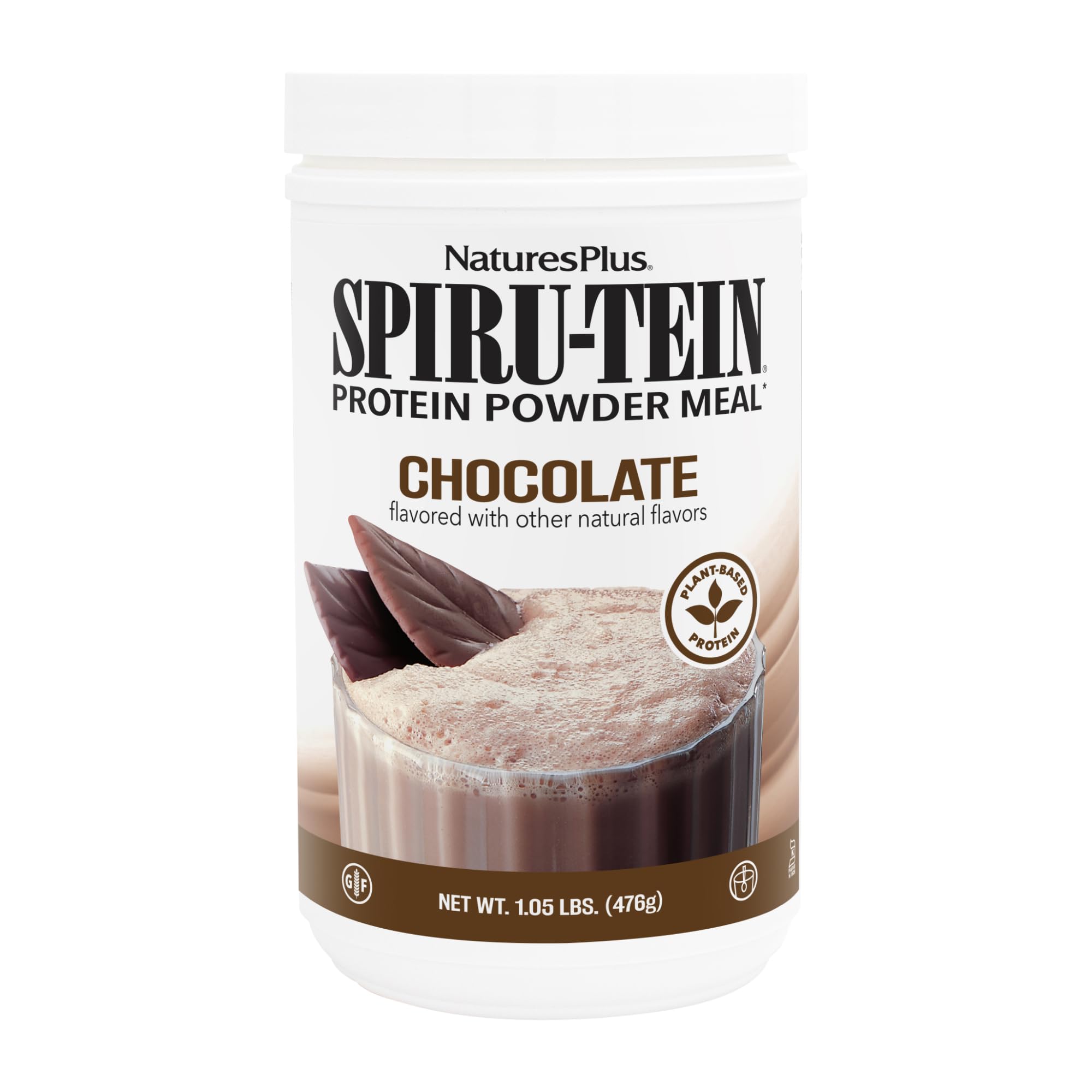 Amazon.com: NaturesPlus SPIRU-TEIN, Chocolate - 1.05 lbs, Pack of 2 ...
