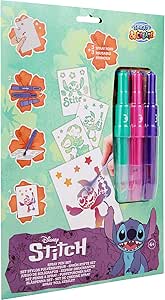 Disney Stitch Spray & Create Spray Pens with Stencils : Amazon.co.uk ...