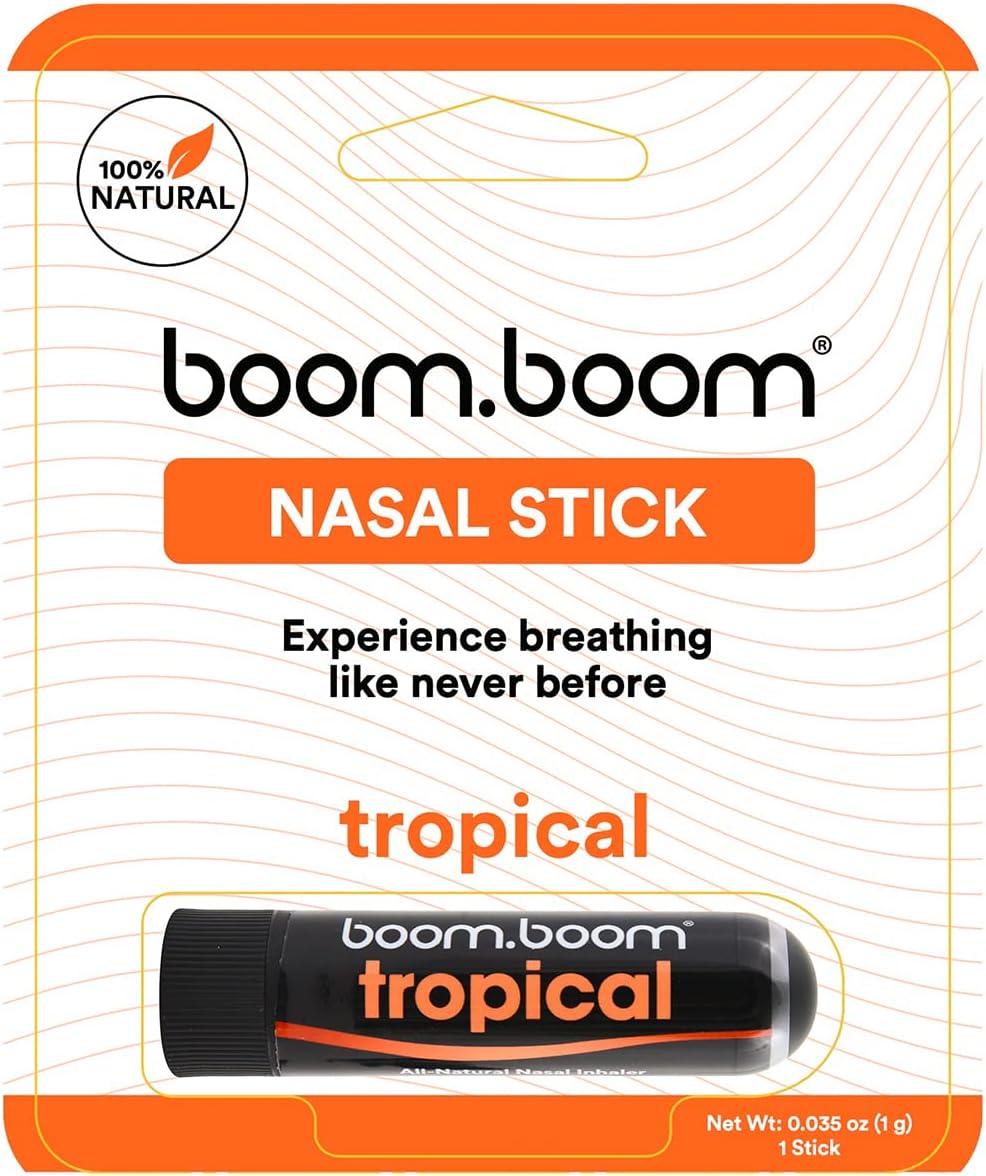 Amazon.com : BoomBoom, Nasal Stick - Tropical : Health & Household