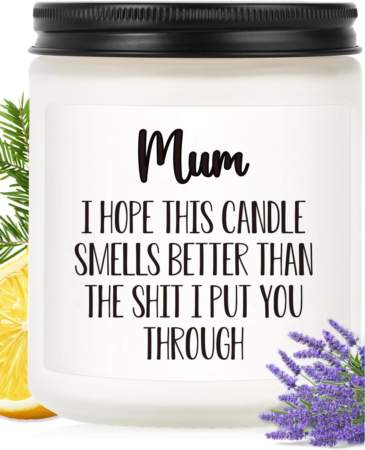 Mum Candle Gift, Mum Birthday Gifts, Mother Candle Gift, Luxury Vanilla ...