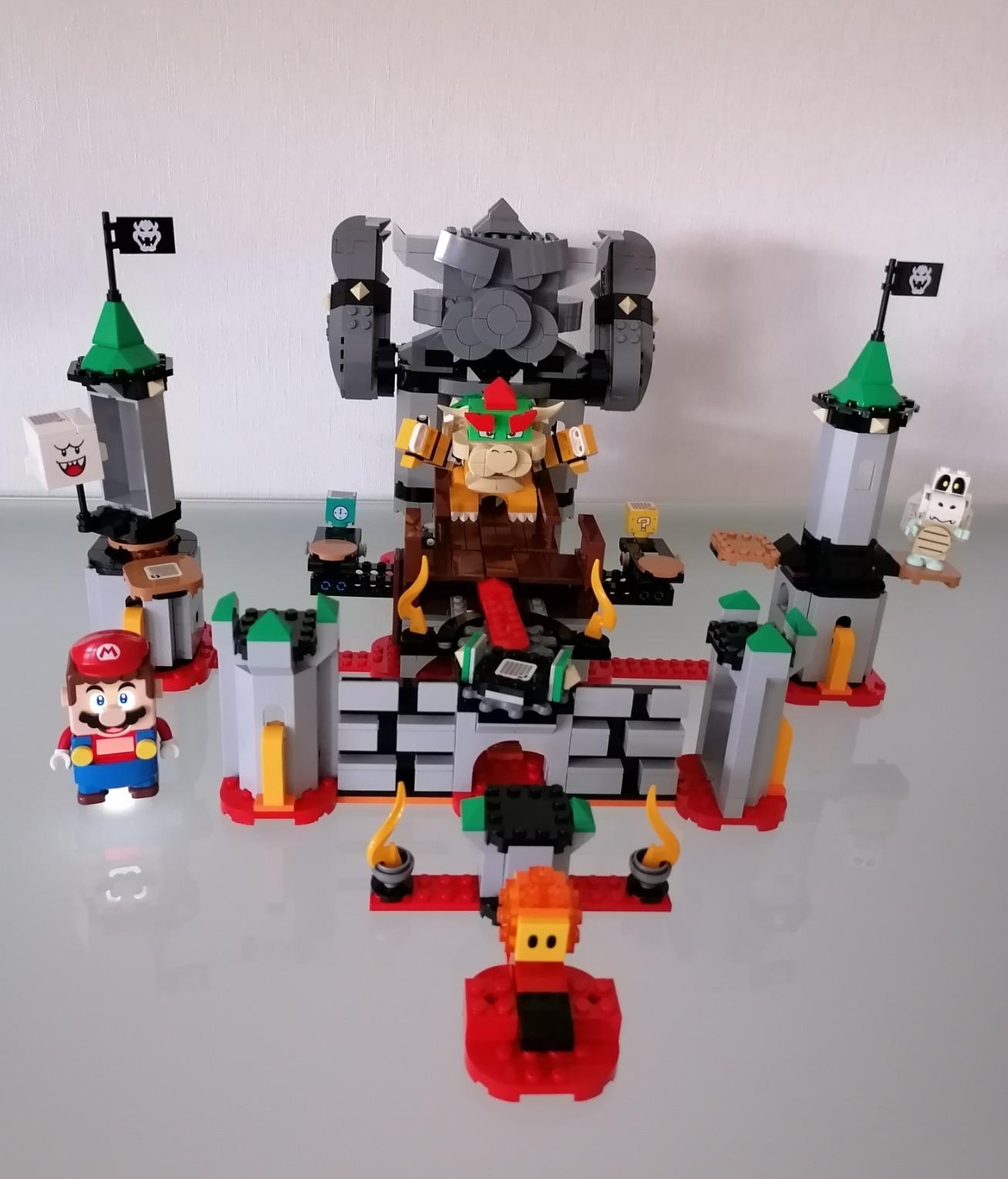 LEGO 71369 Super Mario Bowsers Festung – Erweiterungsset, Bauspiel ...