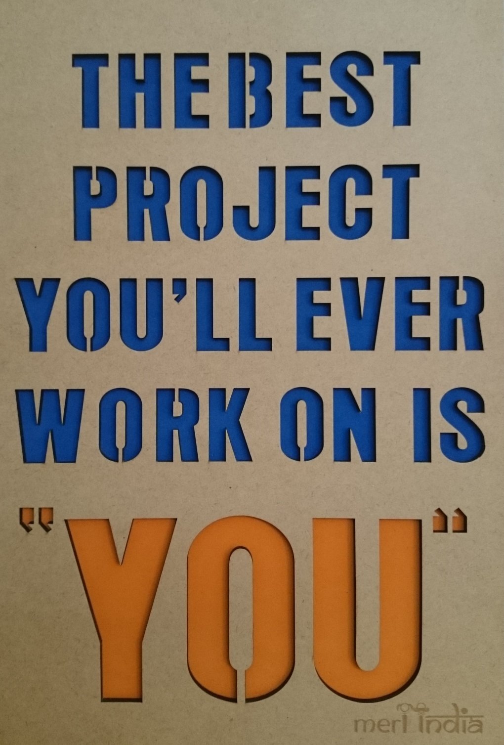 Great Project Quotes The Best Project You Will Ever Work On Is You