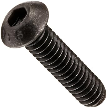 Alloy Steel Socket Cap Screw, Plain Finish, Button Head, Hex Socket ...