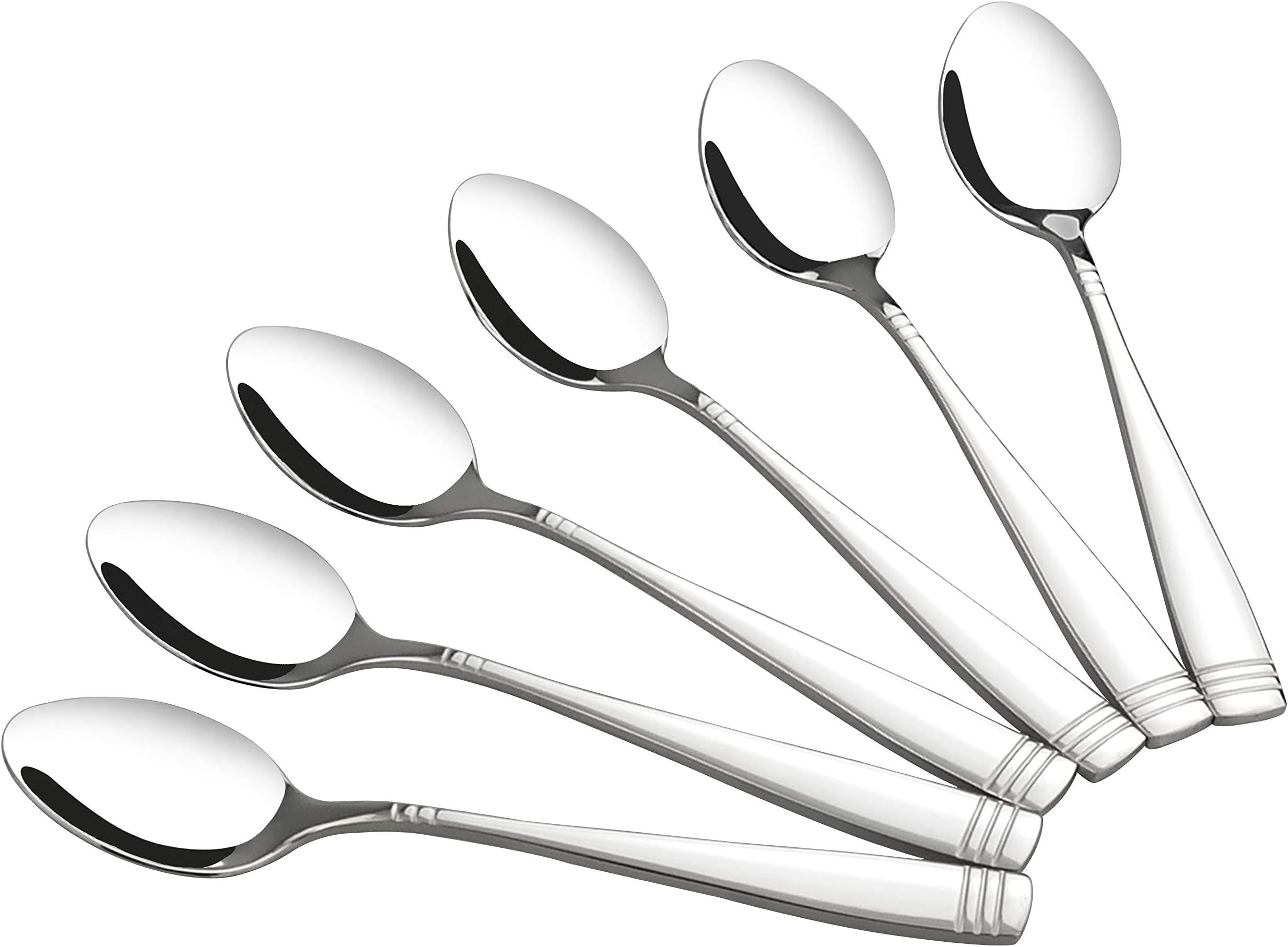 Amazon.com: Obstnny 12-Piece Stainless Steel Tea Spoon Set, Small ...