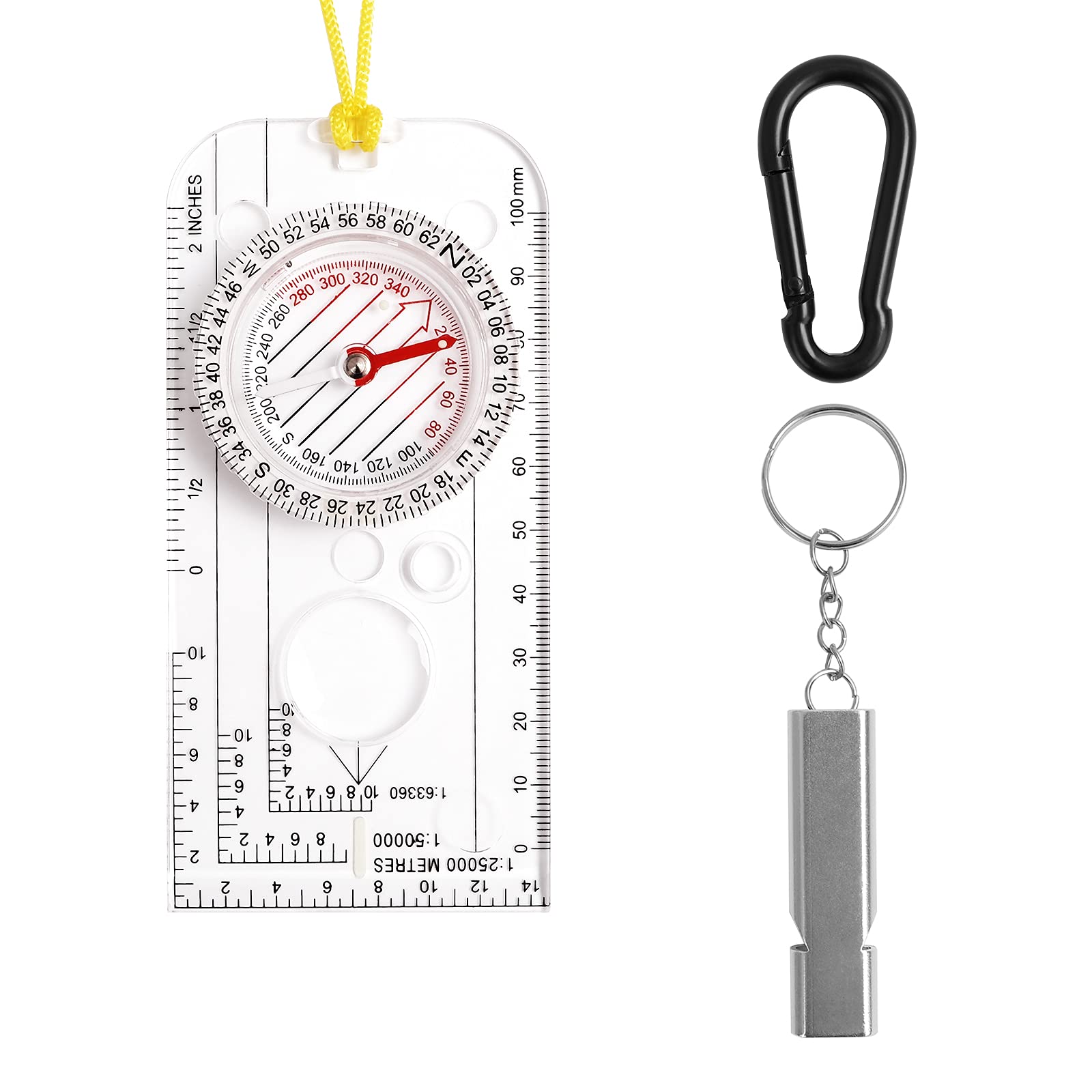 Buy Navigation Compass, Portable Walking Compass, with Adjustable ...