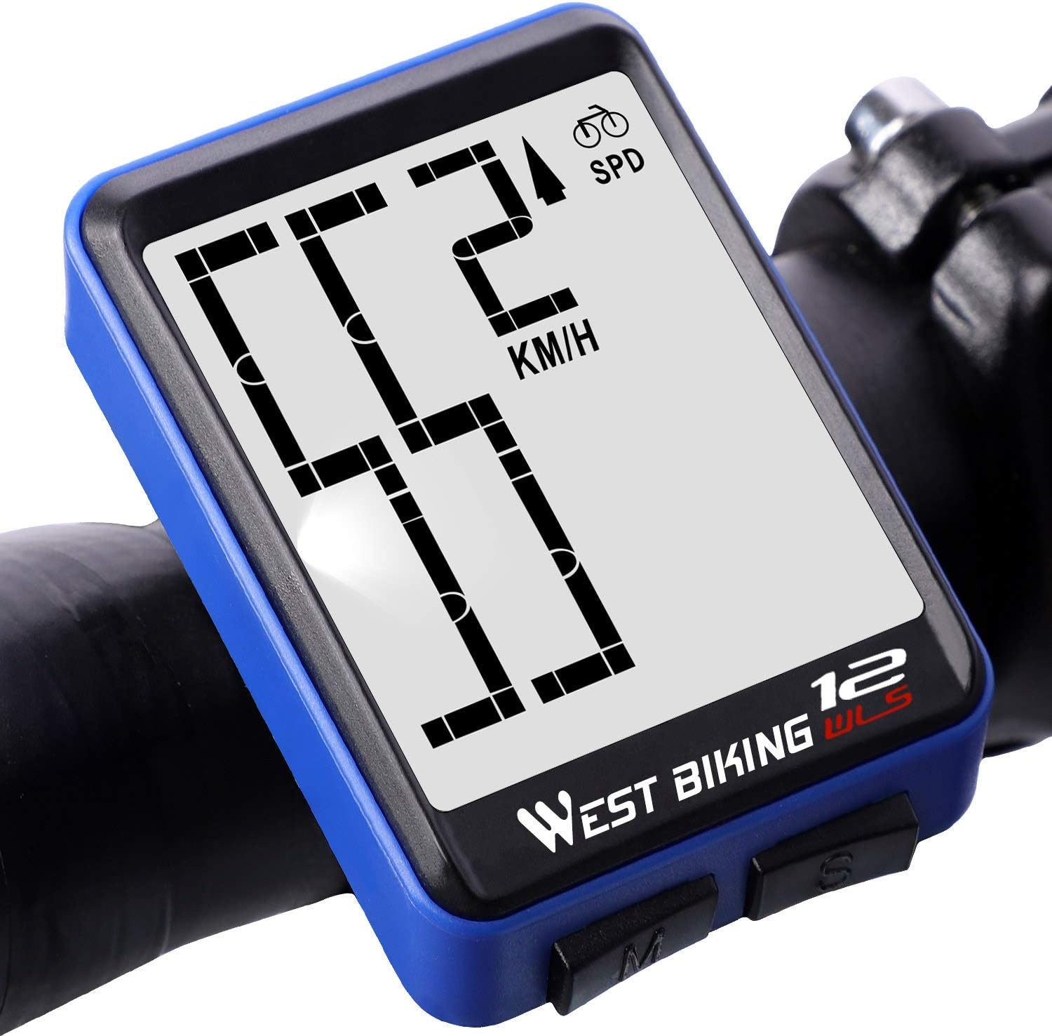 Lixada Bicycle Computer Wireless Waterproof Speedometer Bicycle ...
