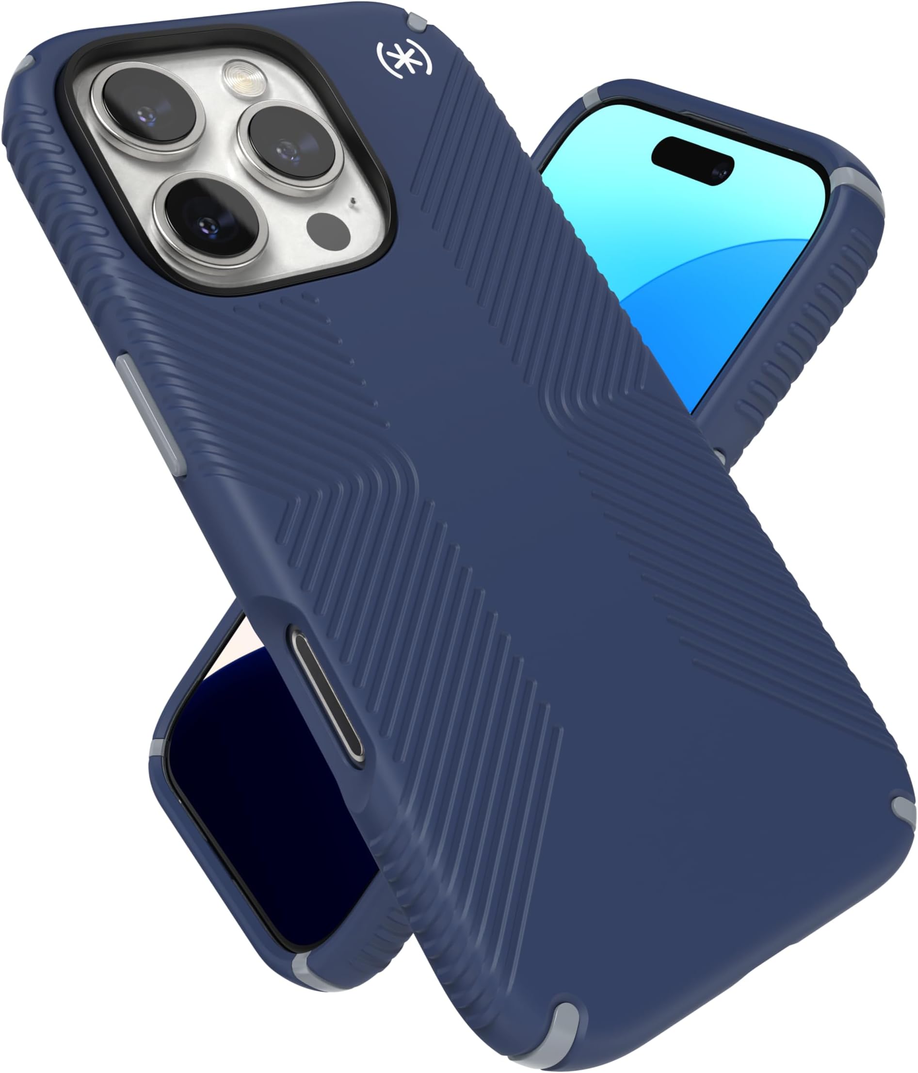 Amazon.com: Speck Blue iPhone 16 Pro Case - Slim Phone Case iPhone 16 ...