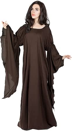 Amazon.com: Medieval Renaissance Faire Huntress Lady Archeress Gown ...