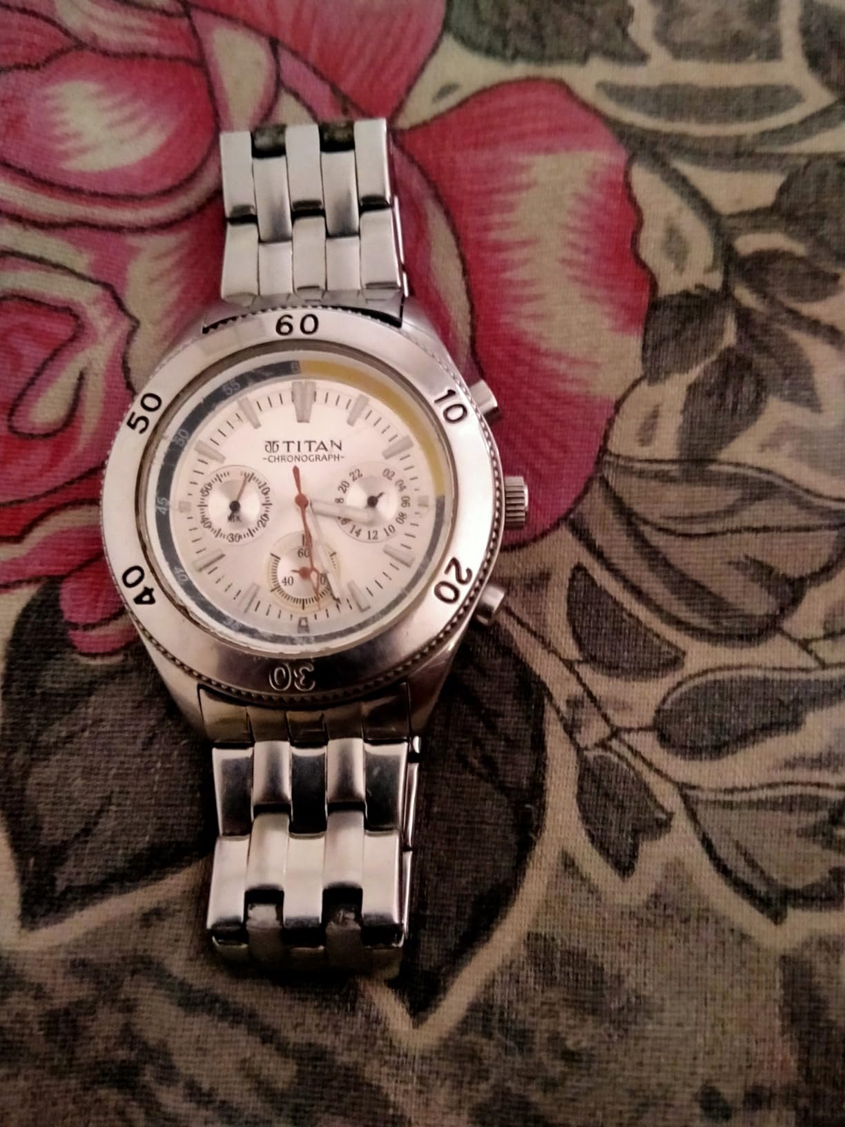 Titan Octane Analog Silver Dial Men's Watch