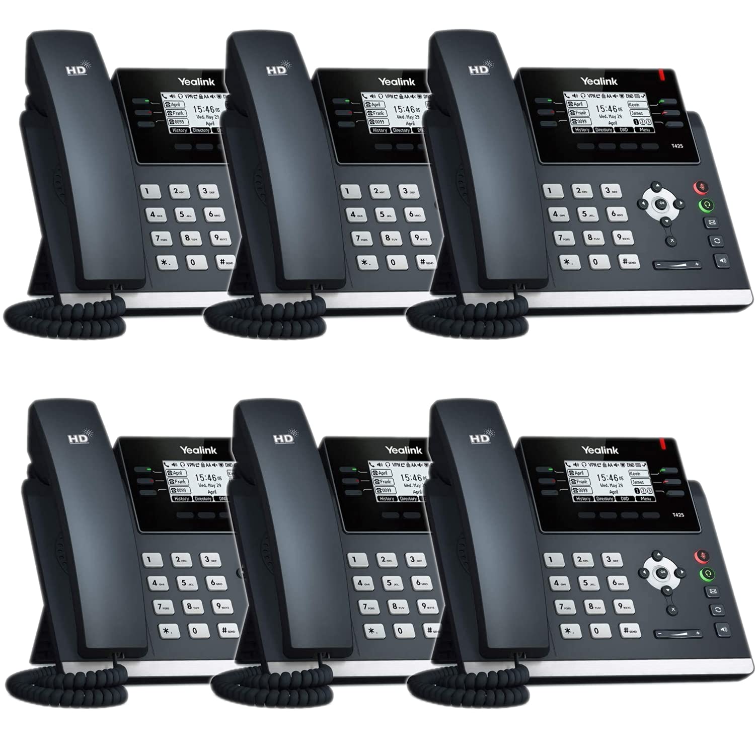 Amazon.com : Yealink SIP-T42S Business Phone System: Starter Pack with ...