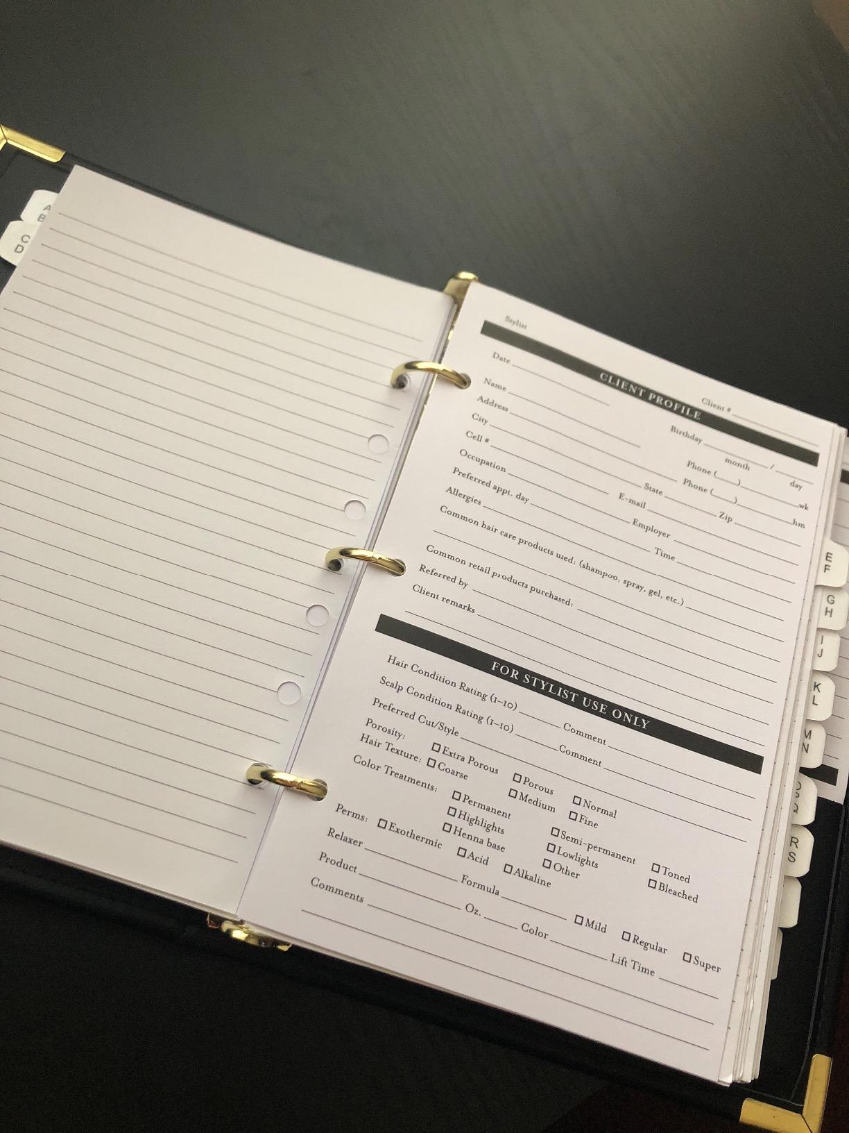 Amazon.com : Salon Service Ticket Receipt Book : Blank Receipt Forms ...