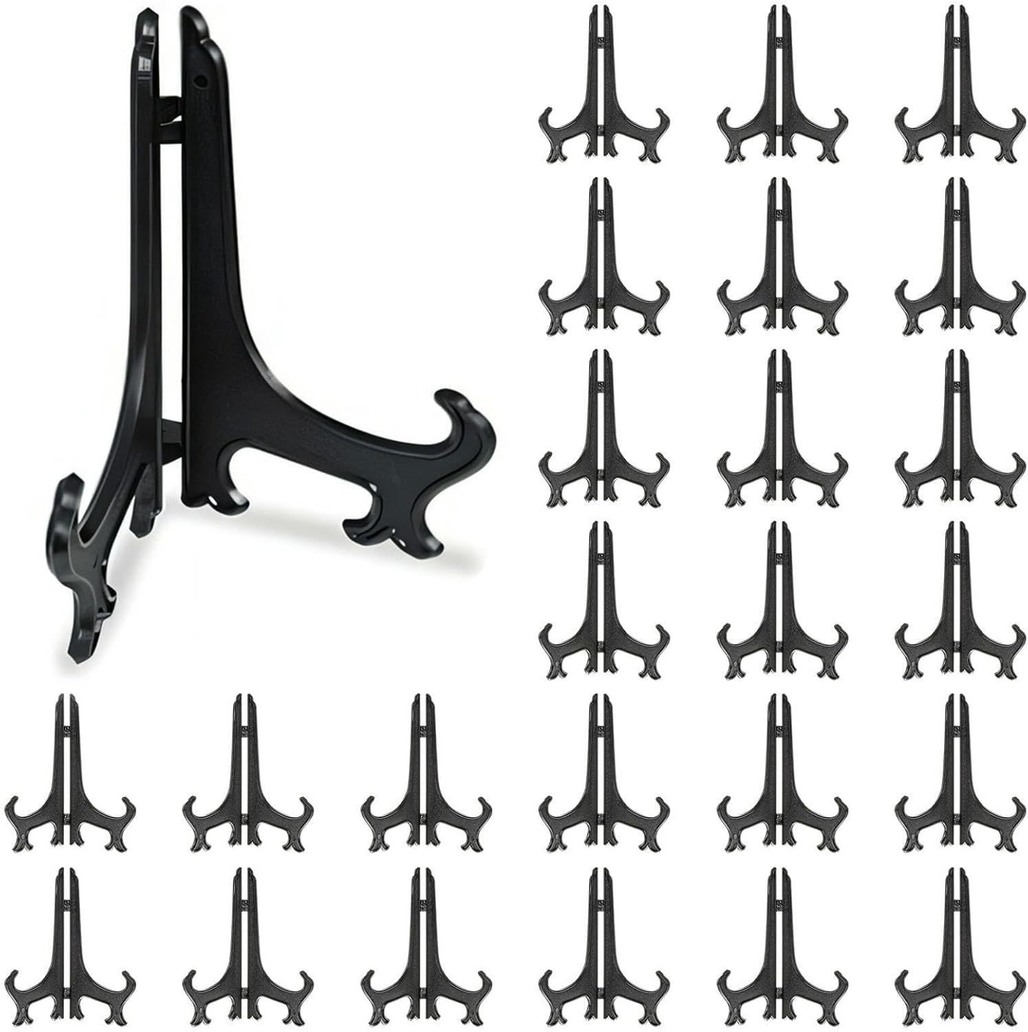 Amazon.com: NONENDU 24 Pieces 4 Inch Plate Stands for Display, Small ...