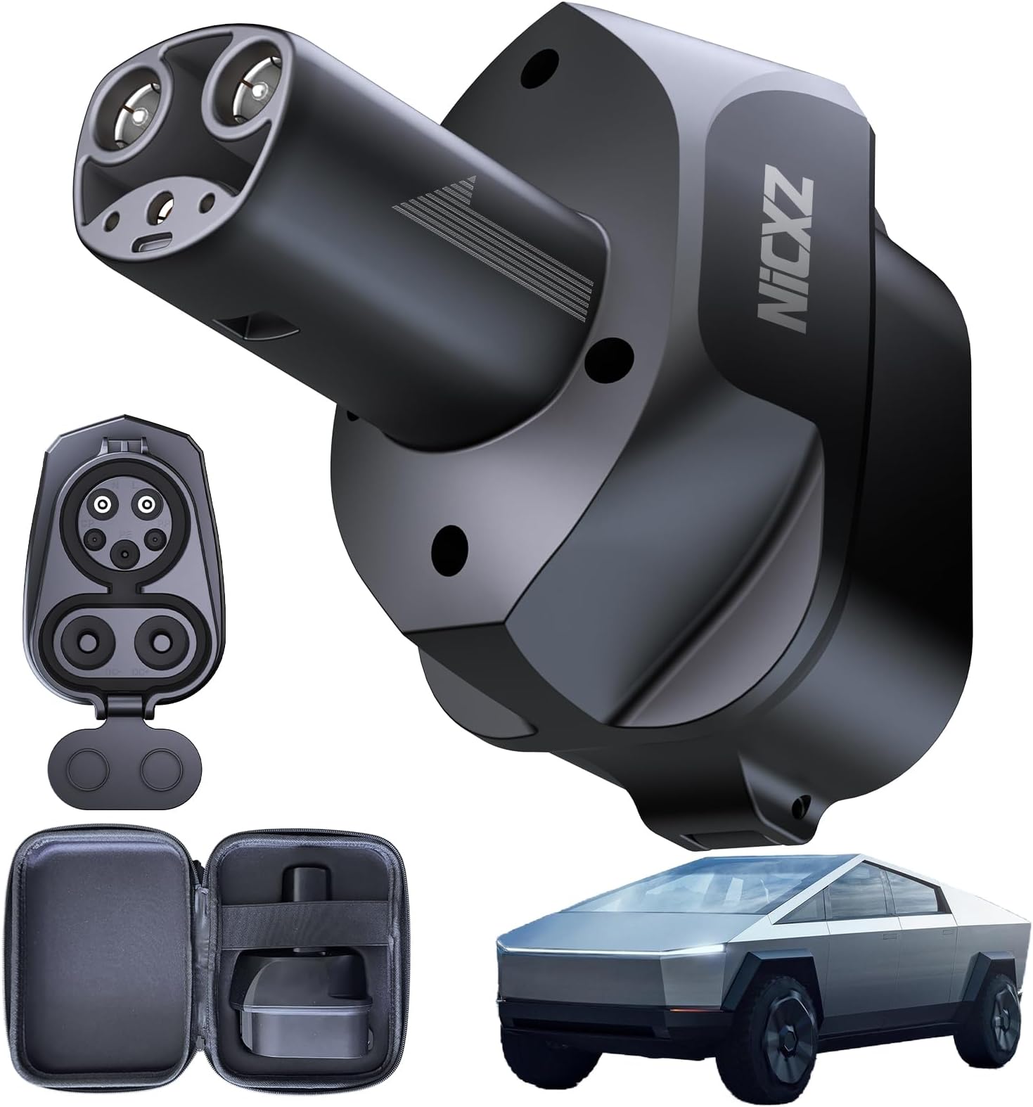 Amazon.com: 2025 Cybertruck Upgraded, 4 in1 CCS & J1772 to NACS (TSL ...