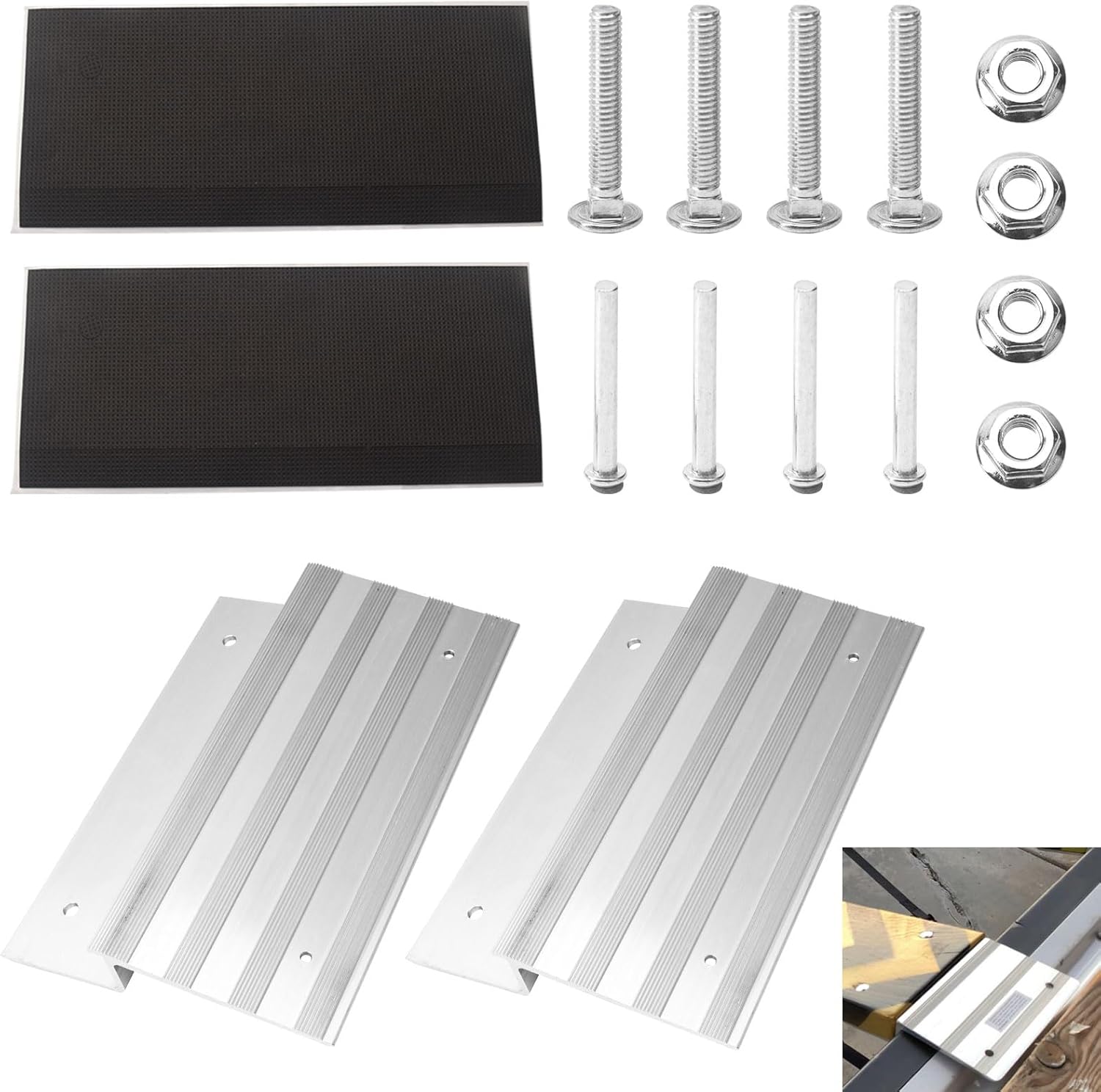 Amazon.com: 2-Pack Tooling Truck and Trailer Loading Ramp Kit, 12in ...