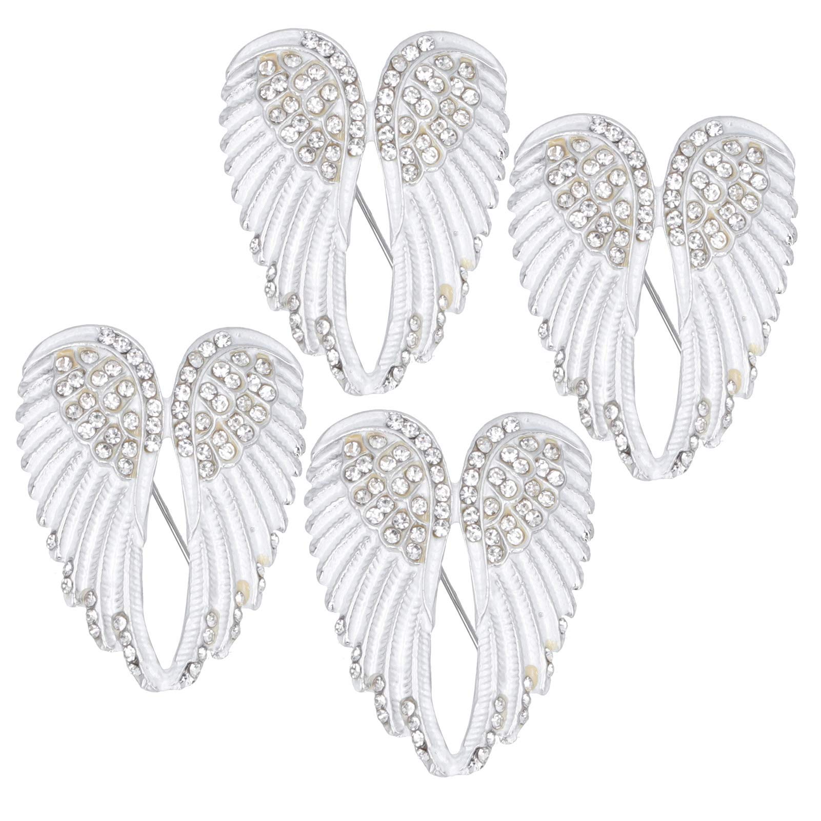 Crystal Brooch Guardian Angel Brooch Pin Crystal guardian Angel Brooch ...