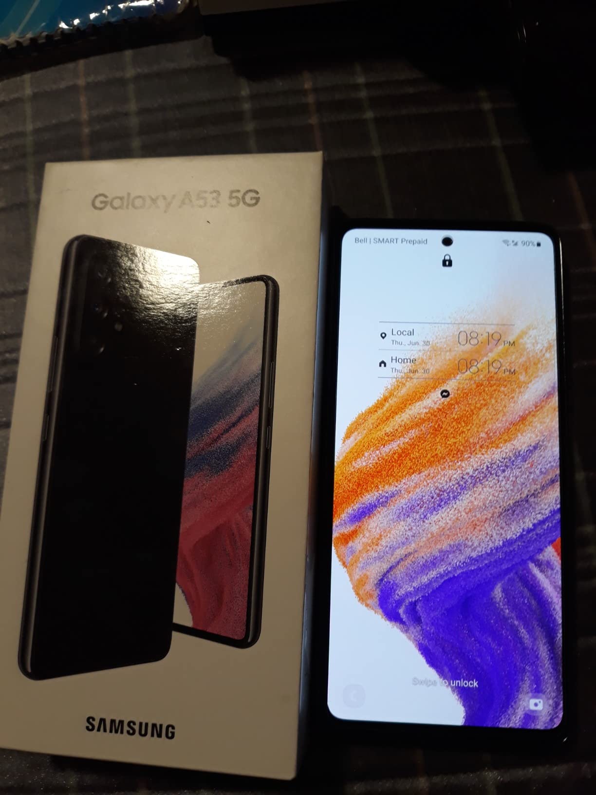 Samsung Galaxy A53 5G Black 128GB - 6.5" 90 Hz HD+ Display, 50P+2MP+2MP ...