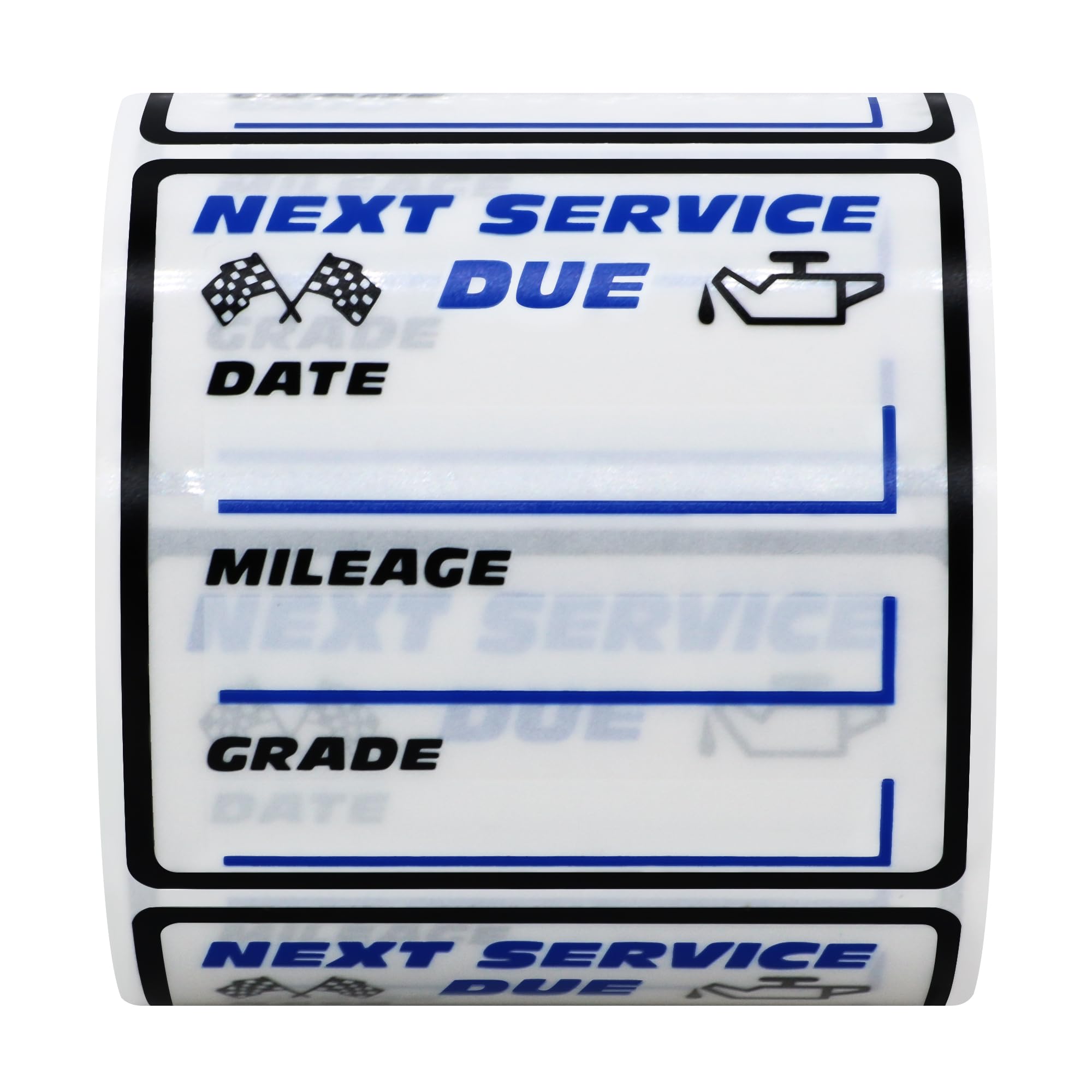 Snapklik.com : Hybsk 200pcs Clear Oil Change/Service Reminder Stickers ...