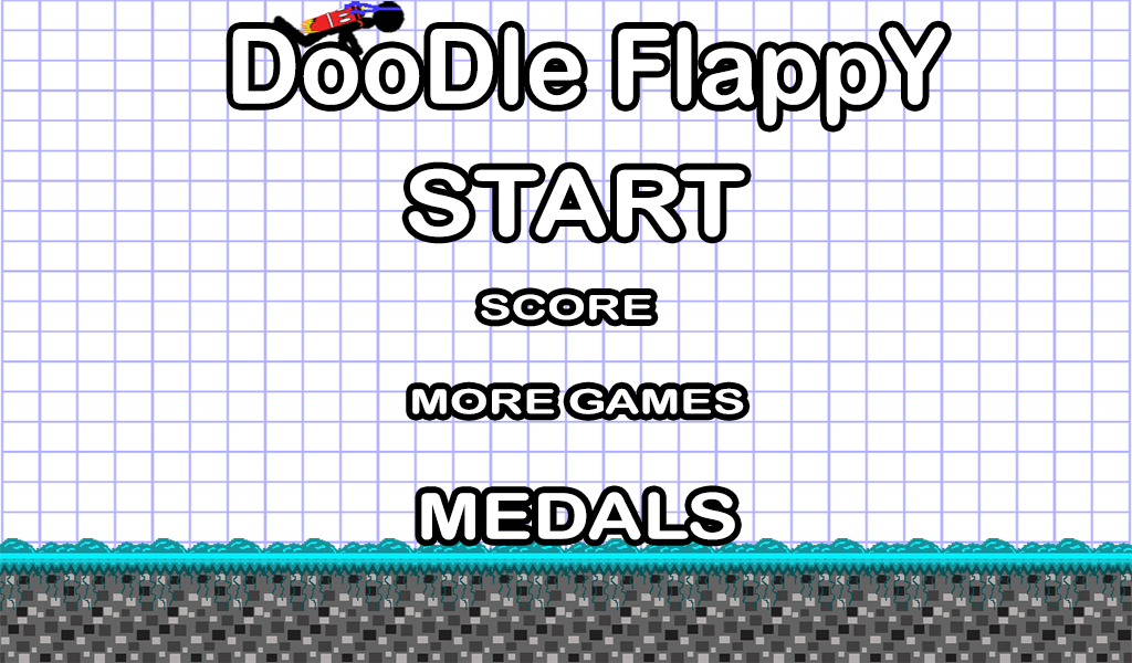 Doodle Flappy Master Fly Mini Hero Stickman Control - App on Amazon ...
