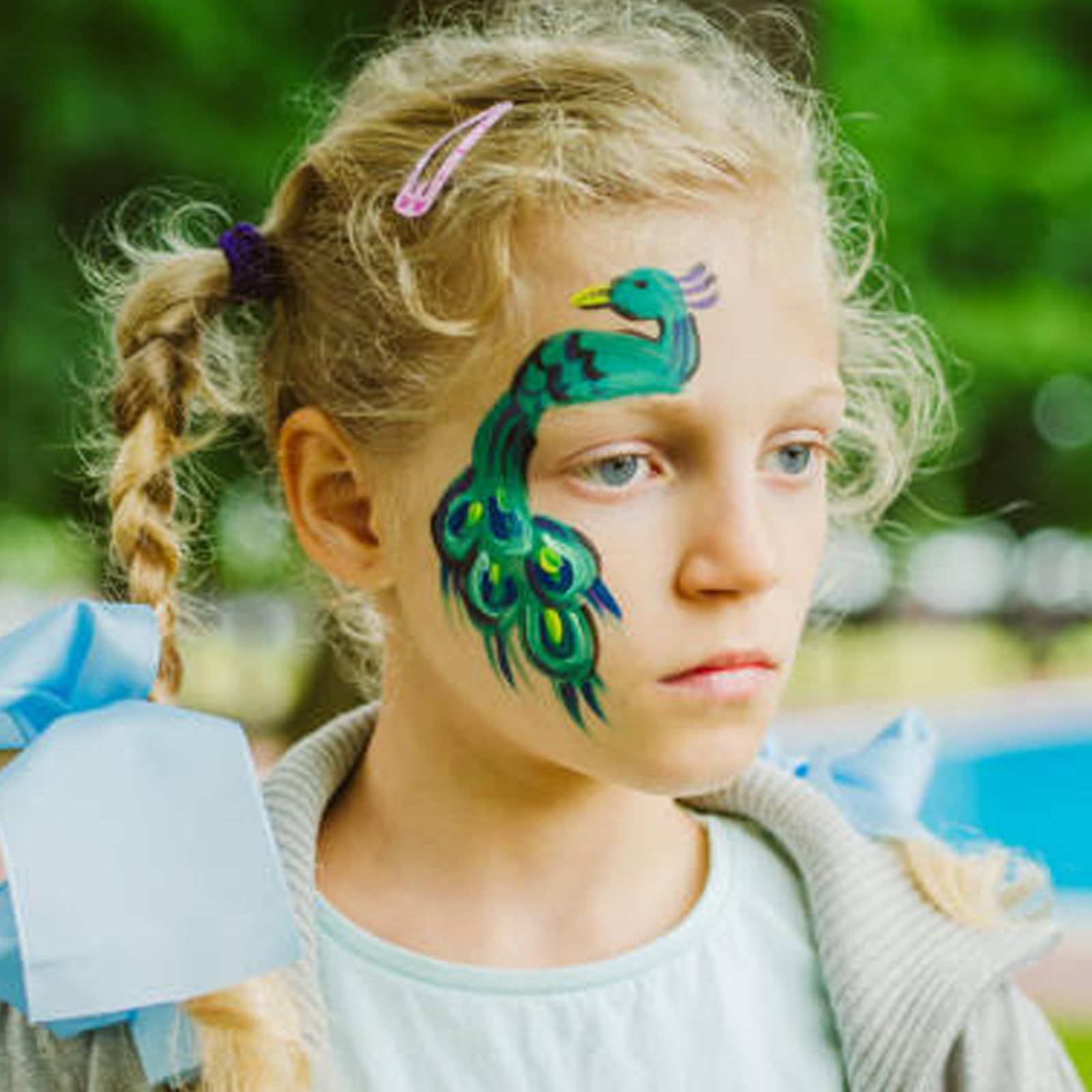 Snapklik.com : Cream Teal Face Body Paint,237Oz Large Tube Water Based ...