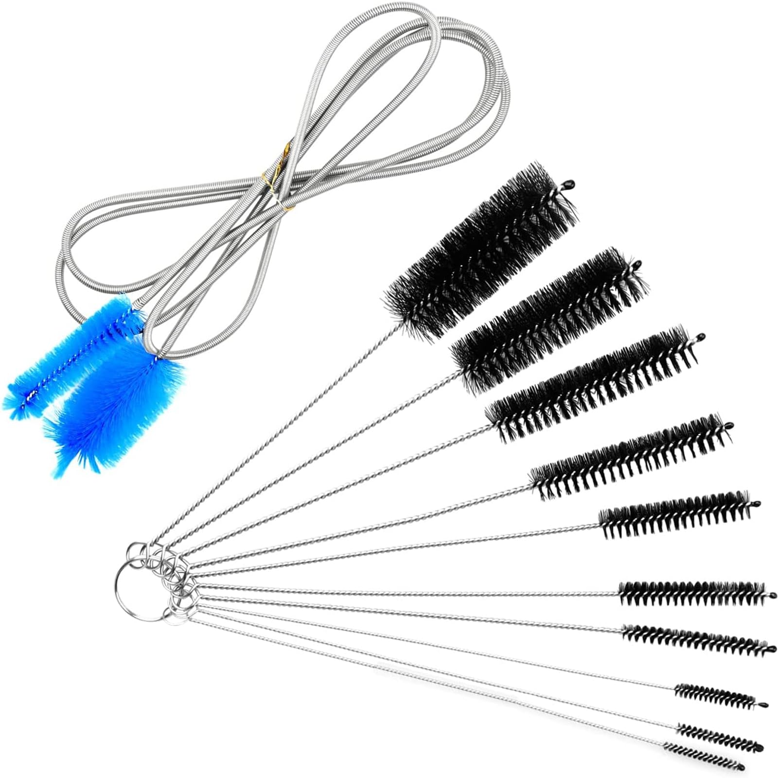 Amazon.com: 11pcs Long Pipe Cleaner Set, Flexible Drain Brush, Flexible ...
