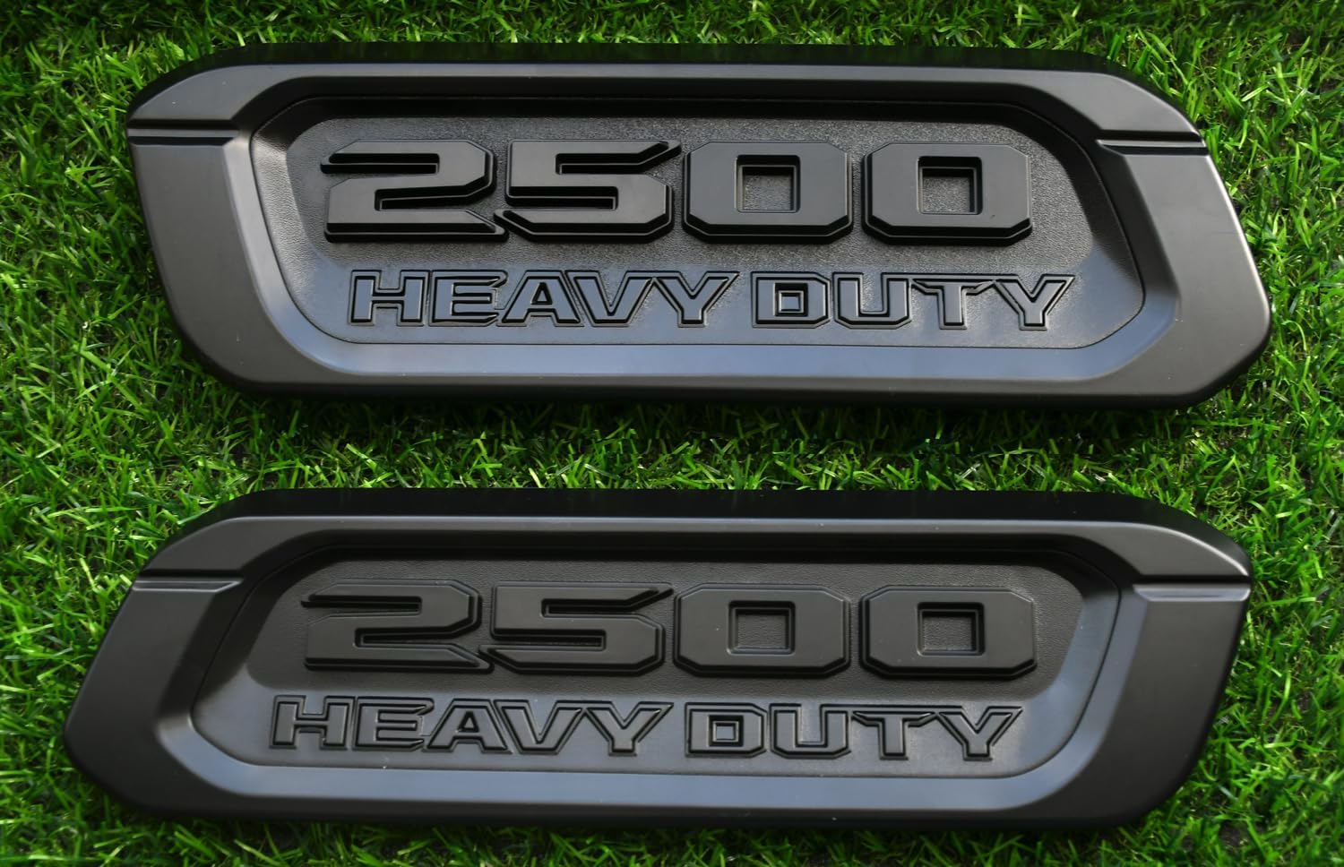 Amazon.com: Set of Dodge Ram 2500 Heavy Duty Flat Matte Black Door ...